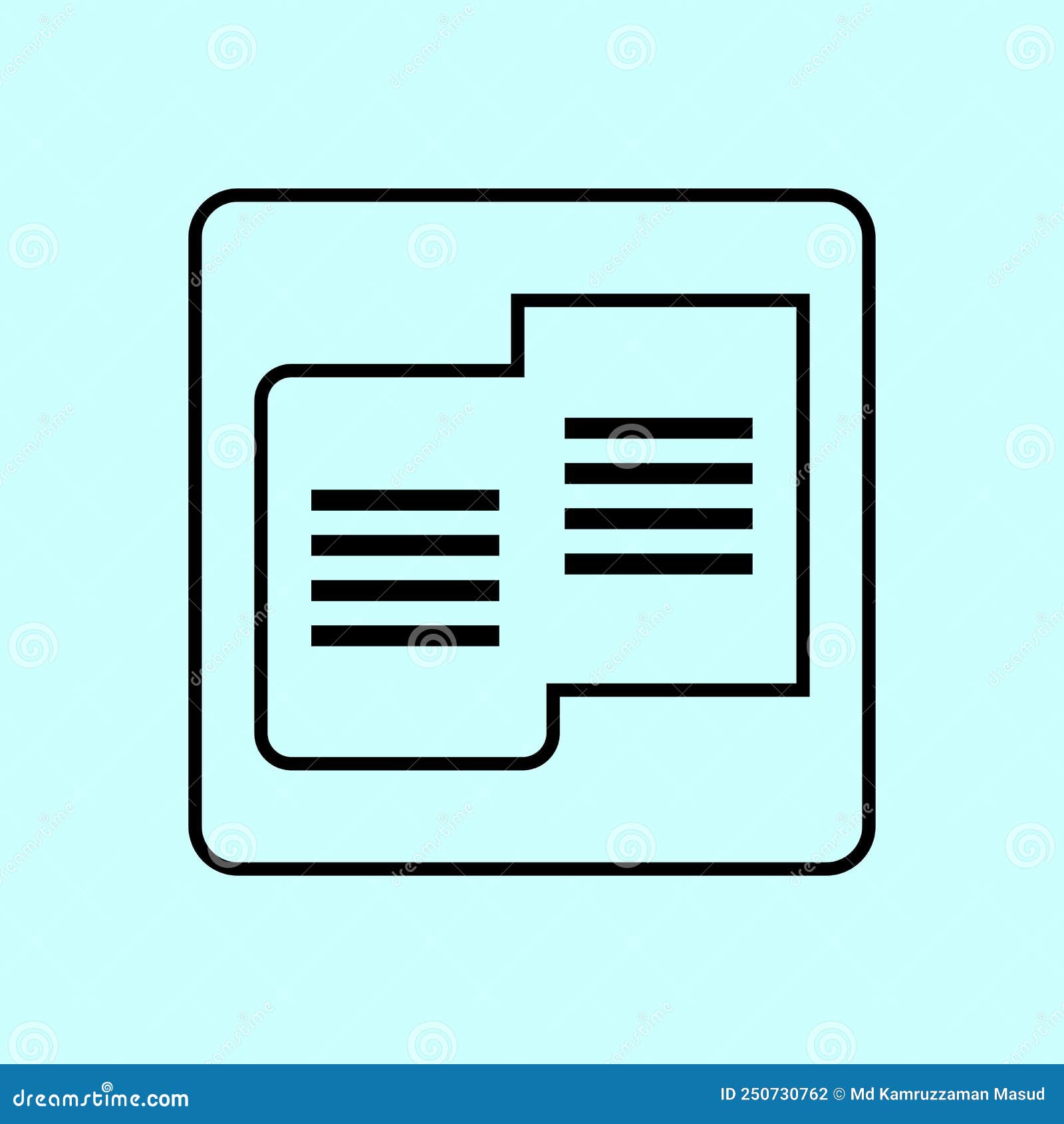 Document Icon Vector Illustration. File Symbol Vector Design Stock ...