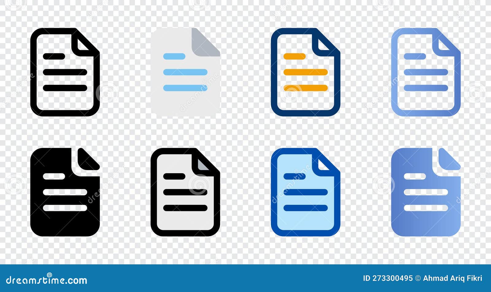 Document Icons in Different Style. Document Icons. Different Style ...