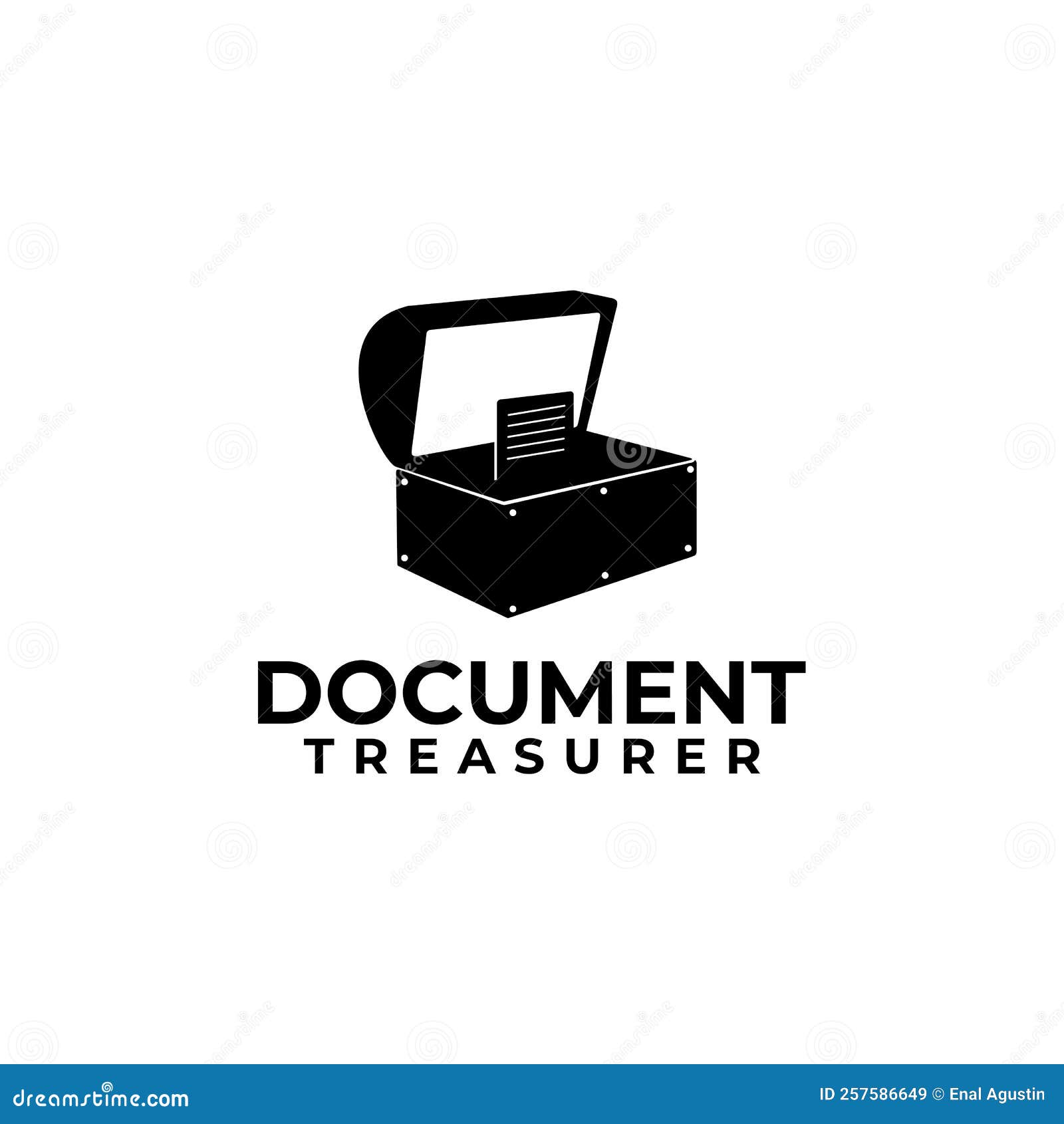 Document Keeper Company Logo Design Stock Vector - Illustration of code ...