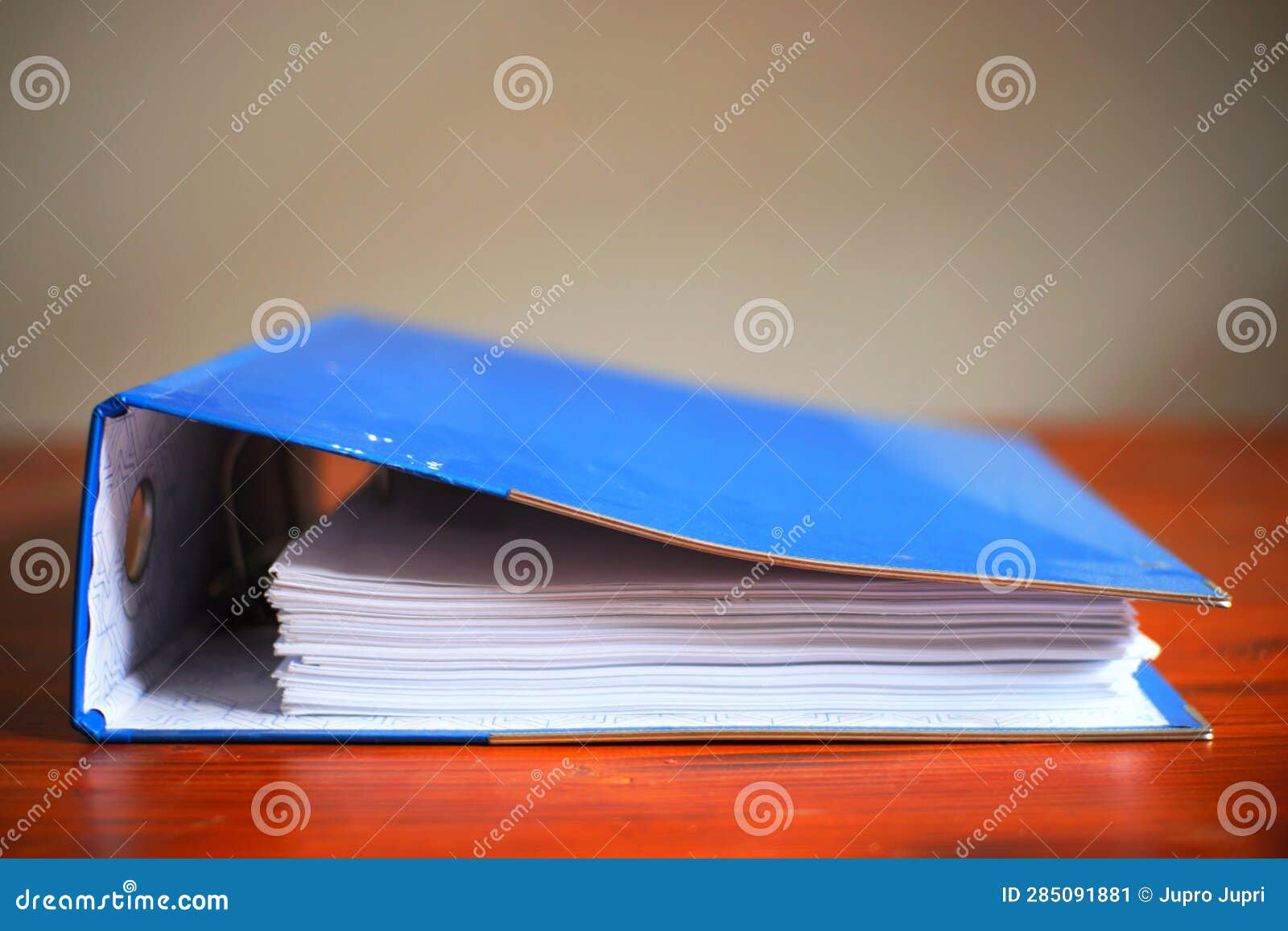 A Document Lay on the Table. Stock Image - Image of literature ...