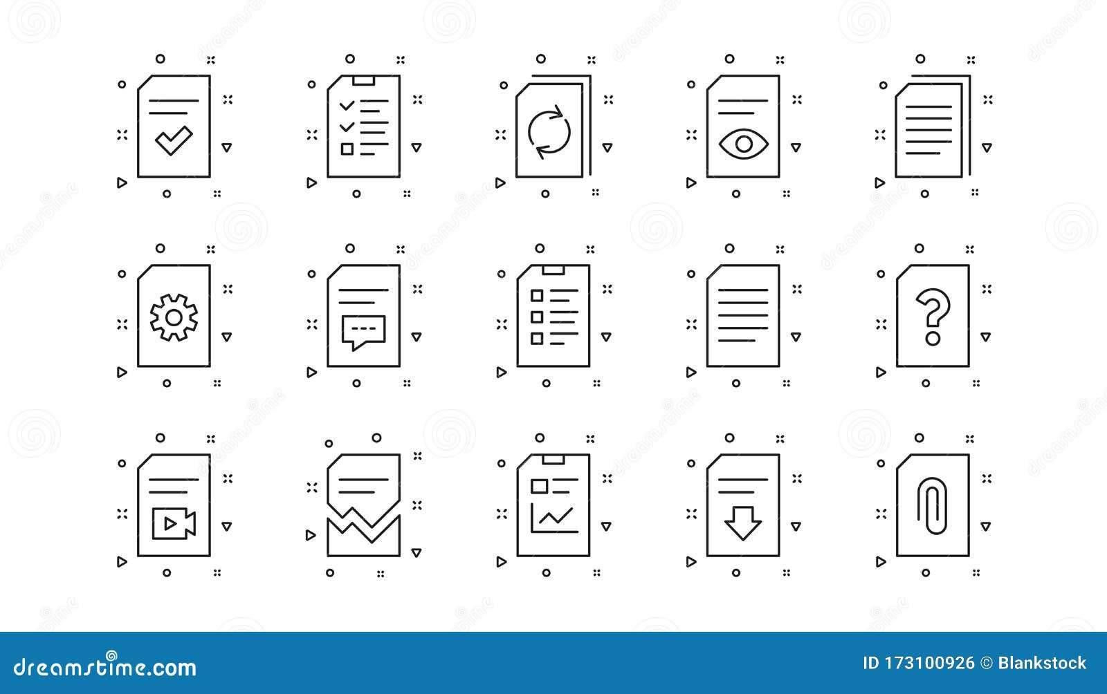 Document Line Icons. Report, Checklist and Download File. Linear Icon ... Document Line Icons. Report, Checklist and Download File. Linear Icon ...