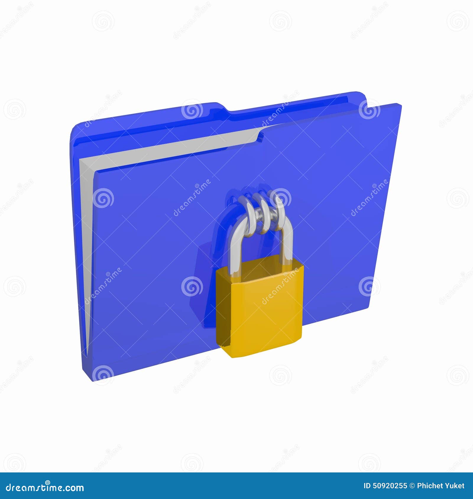 Document stock illustration. Illustration of lock, information - 50920255