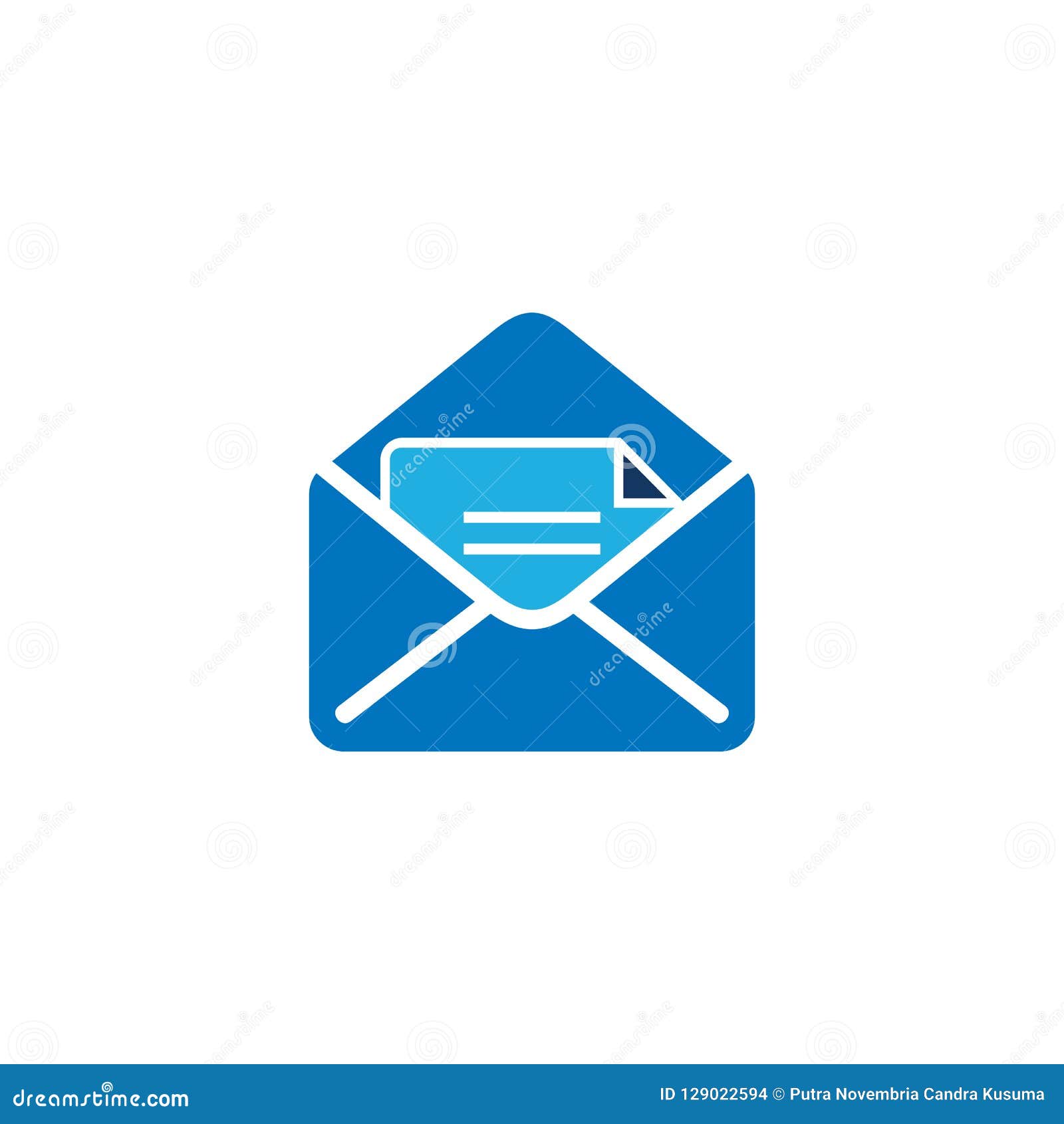 Document Logo Icon Design De Courrier Illustration de Vecteur ...
