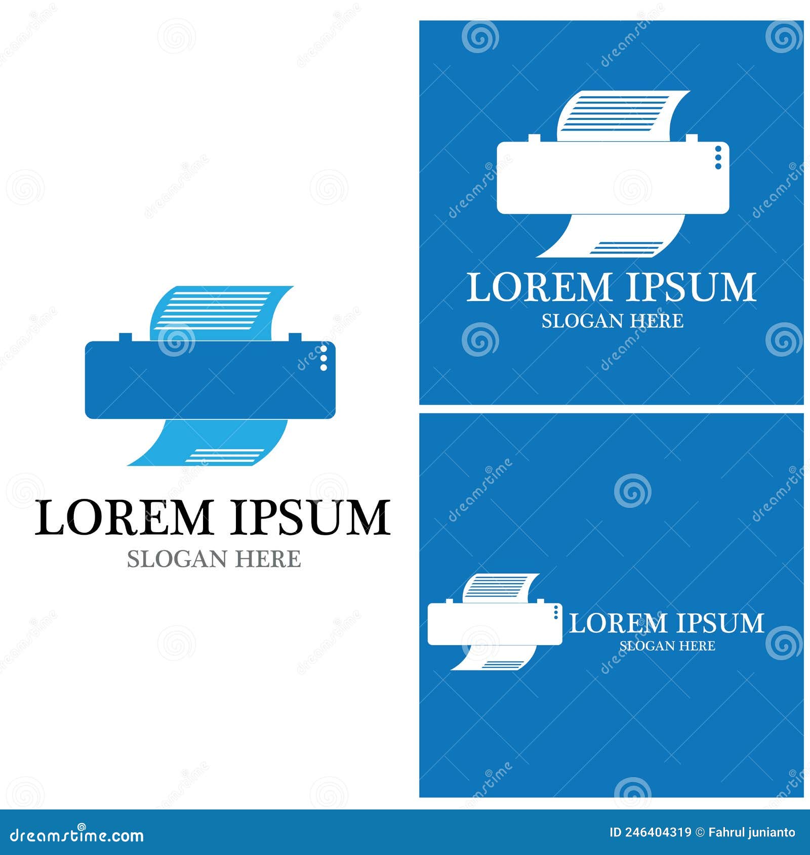 Document Logo Vector Template Illustration Stock Illustration ...