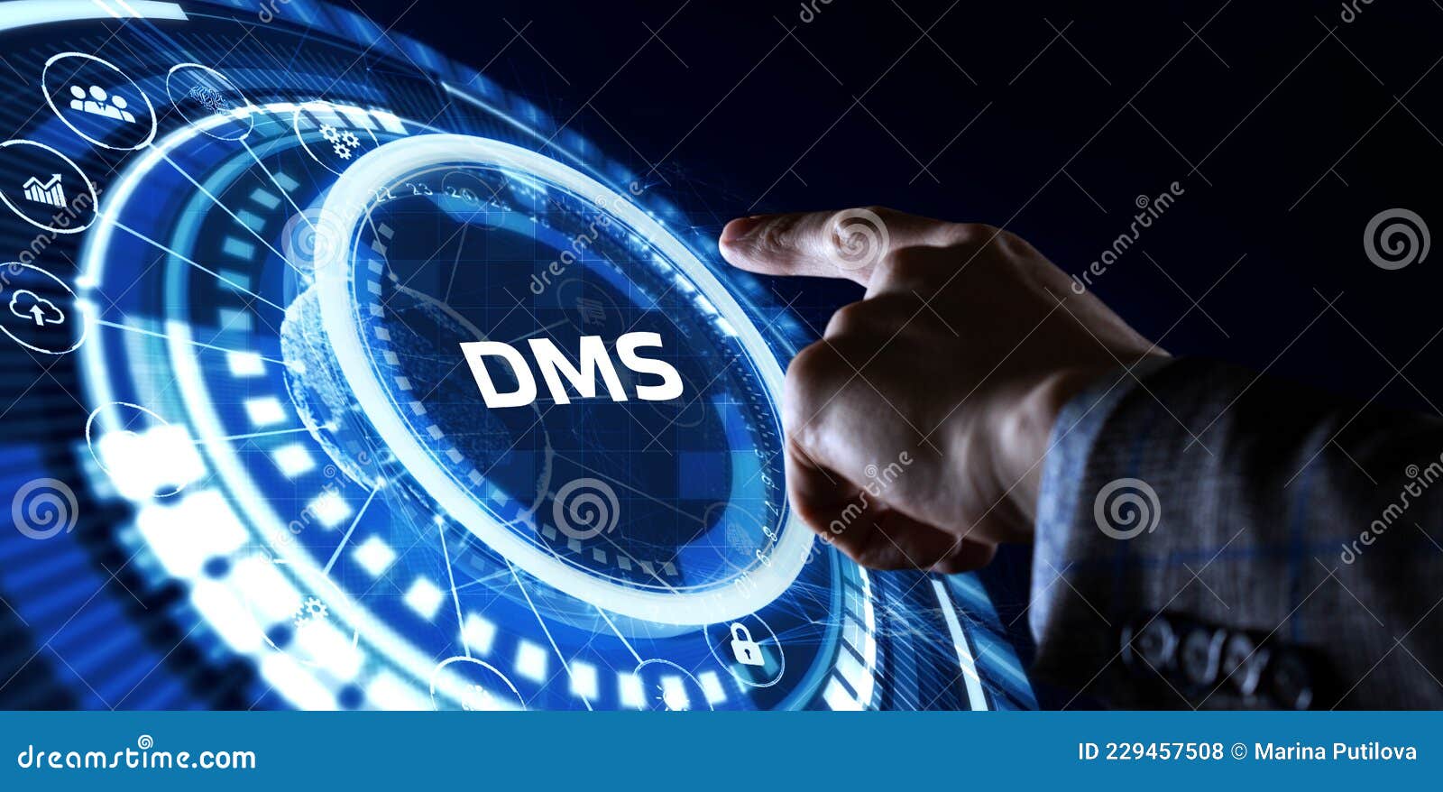 Document Management DMS System Digital Rights Management. Business ...