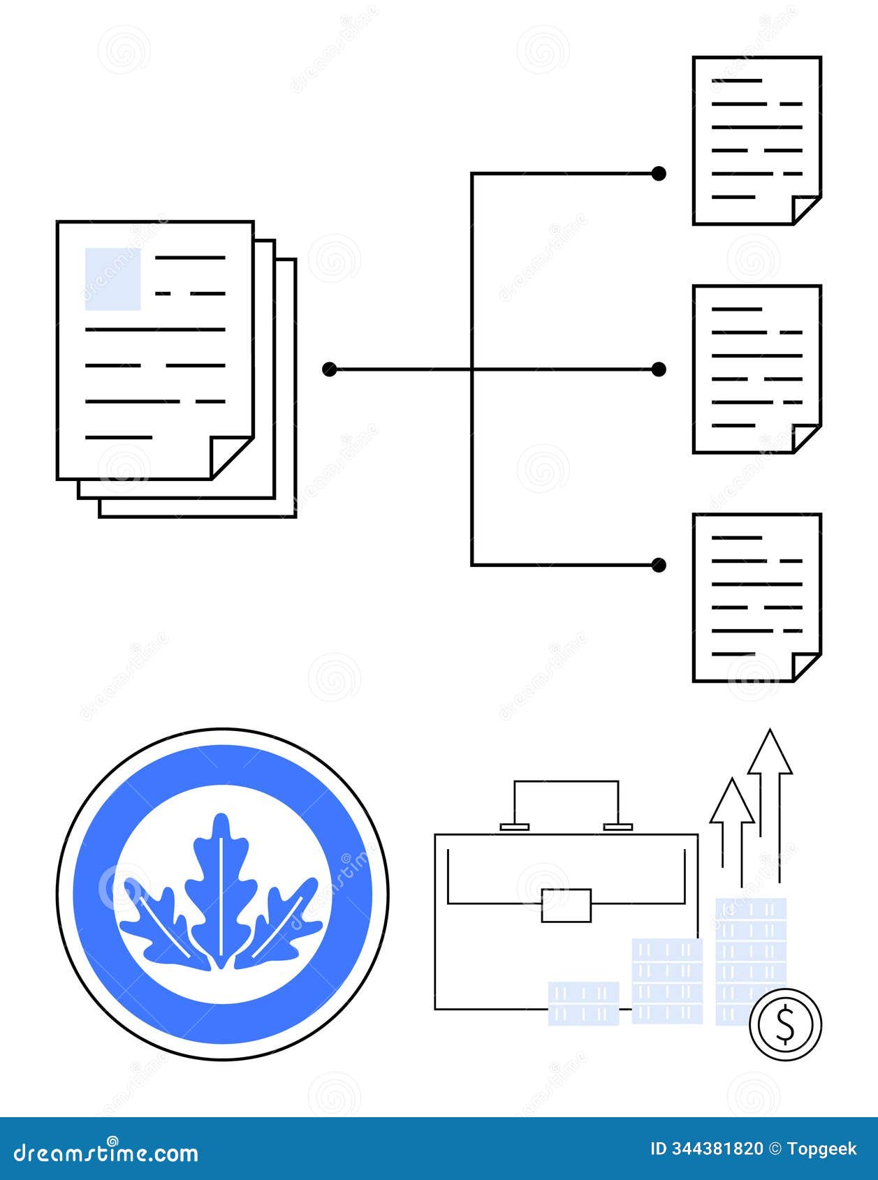 Document Management System with Business Growth Elements and ...