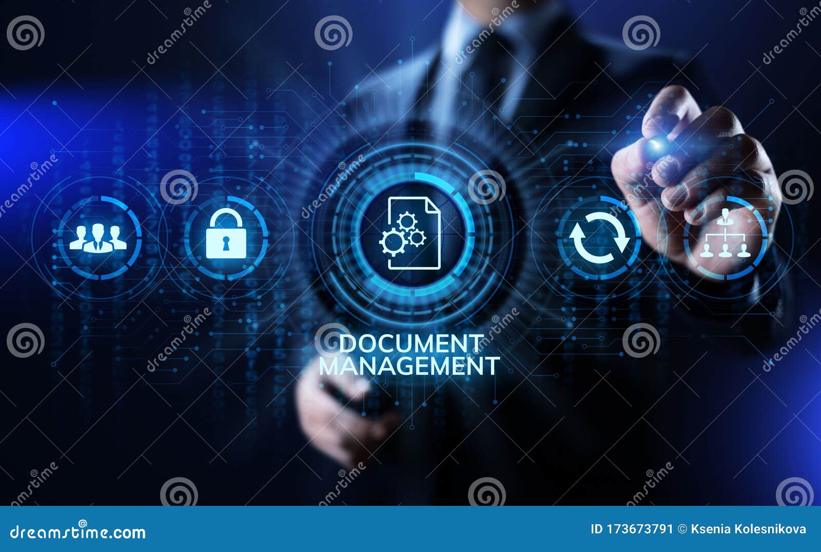 Document Management System Digital Right Management Business Technology ...