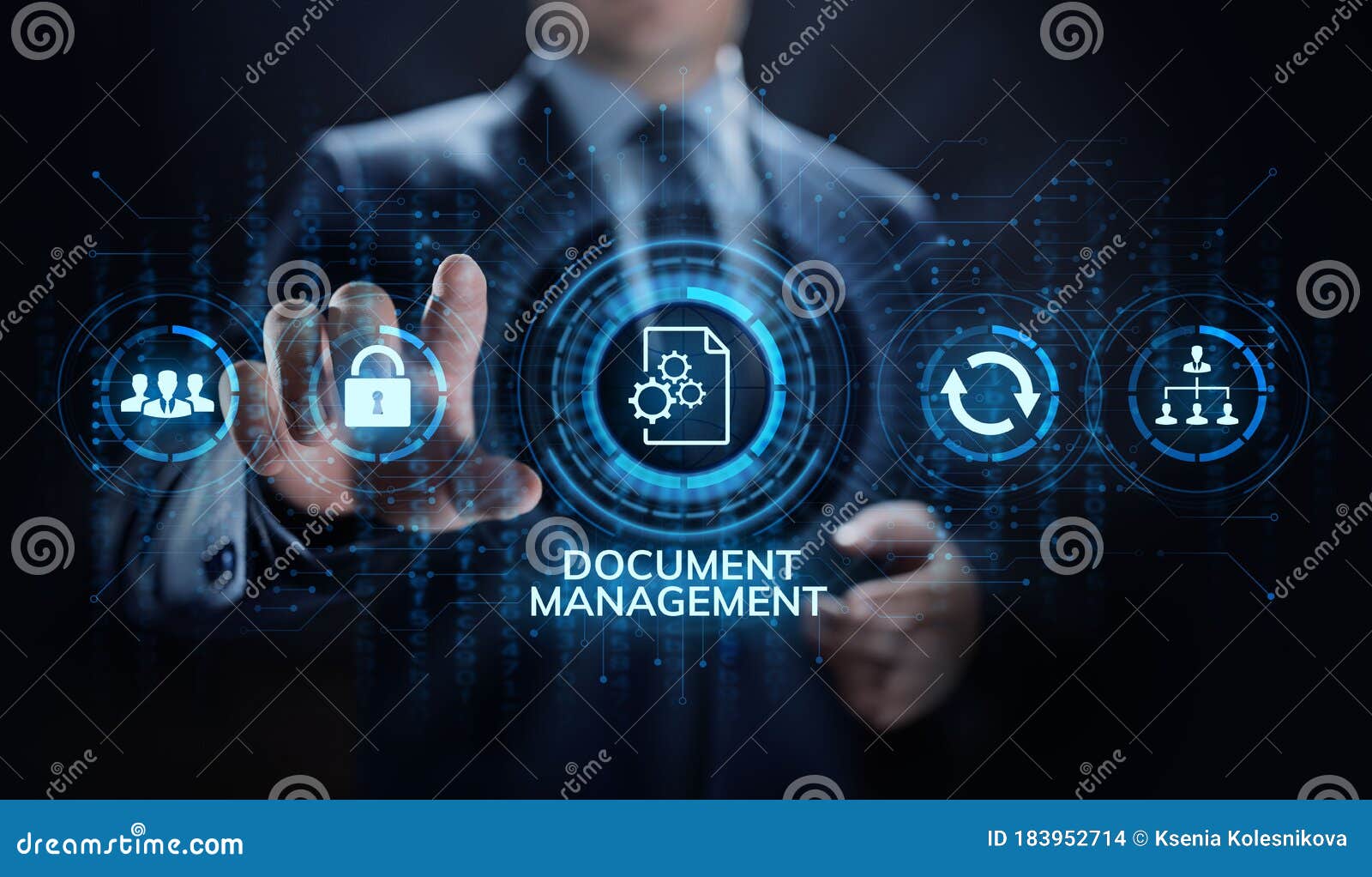 Document Management System Digital Right Management Business Technology ...
