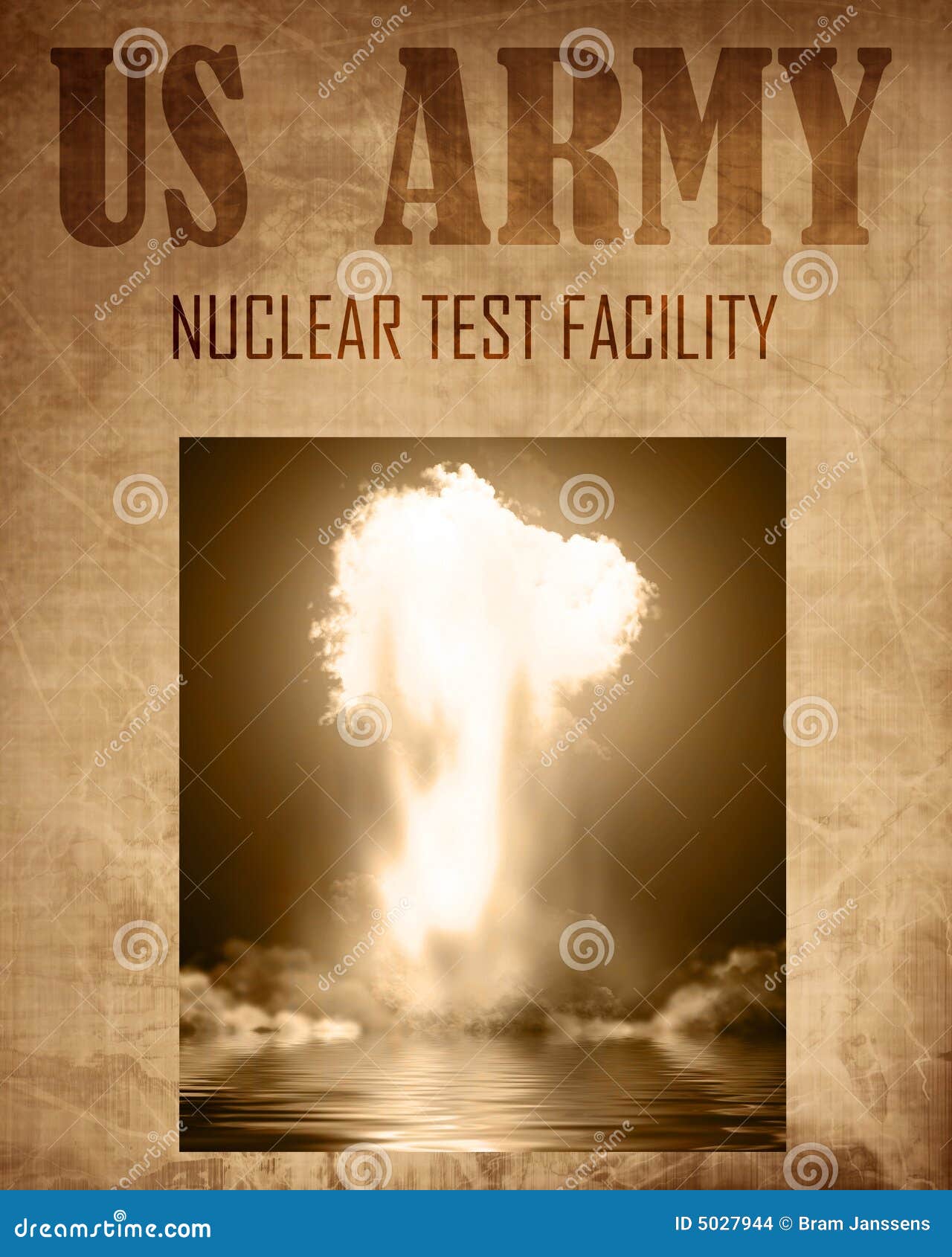 Old Nuclear Explosion Stock Photo | CartoonDealer.com #4815894