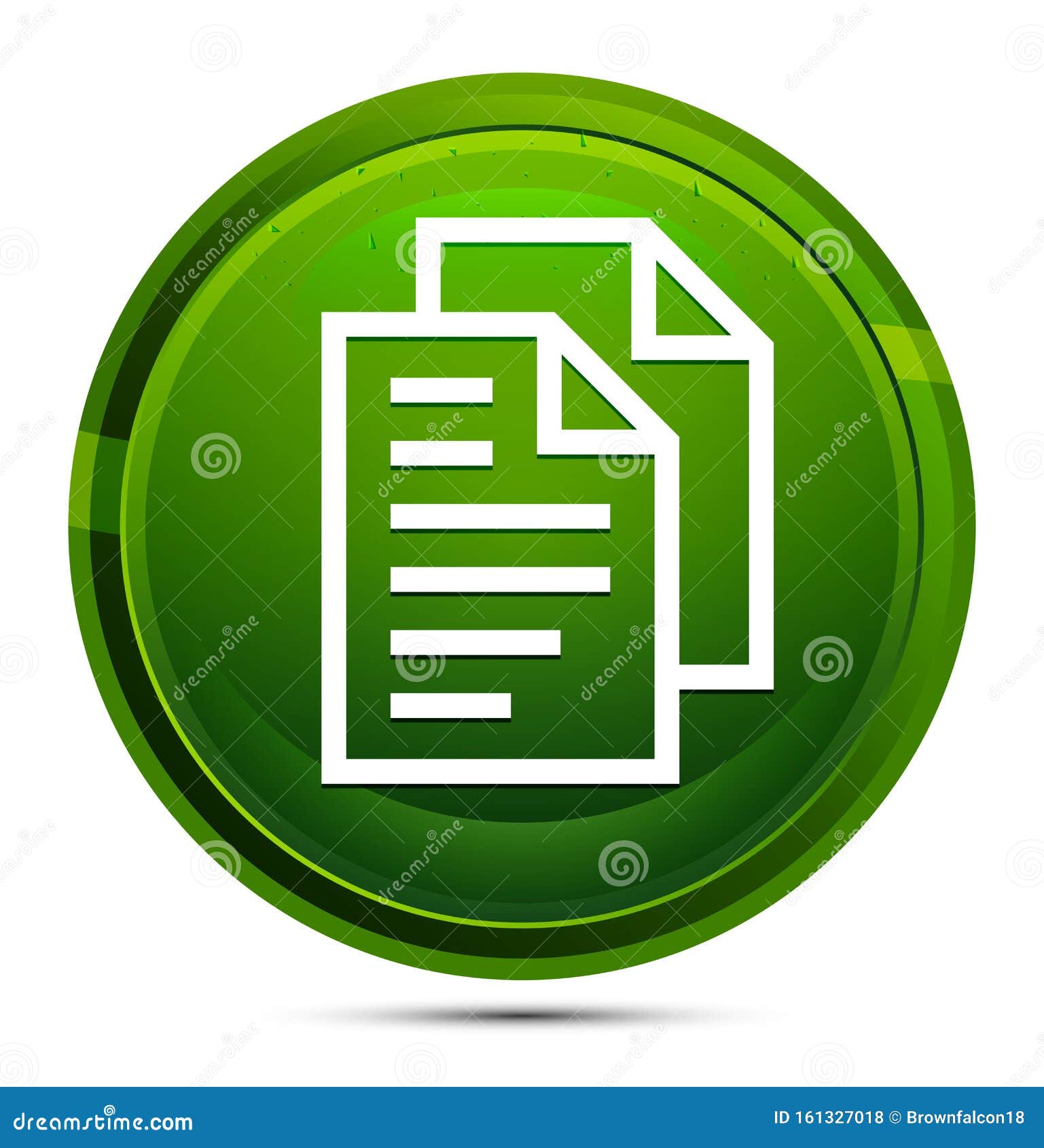 Document Pages Icon Glassy Green Round Button Illustration Stock Vector ... Document Pages Icon Glassy Green Round Button Illustration Stock Vector ...