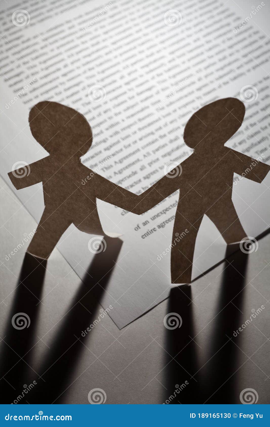 Document and Paper Chain Men Stock Photo - Image of chain, text: 189165130