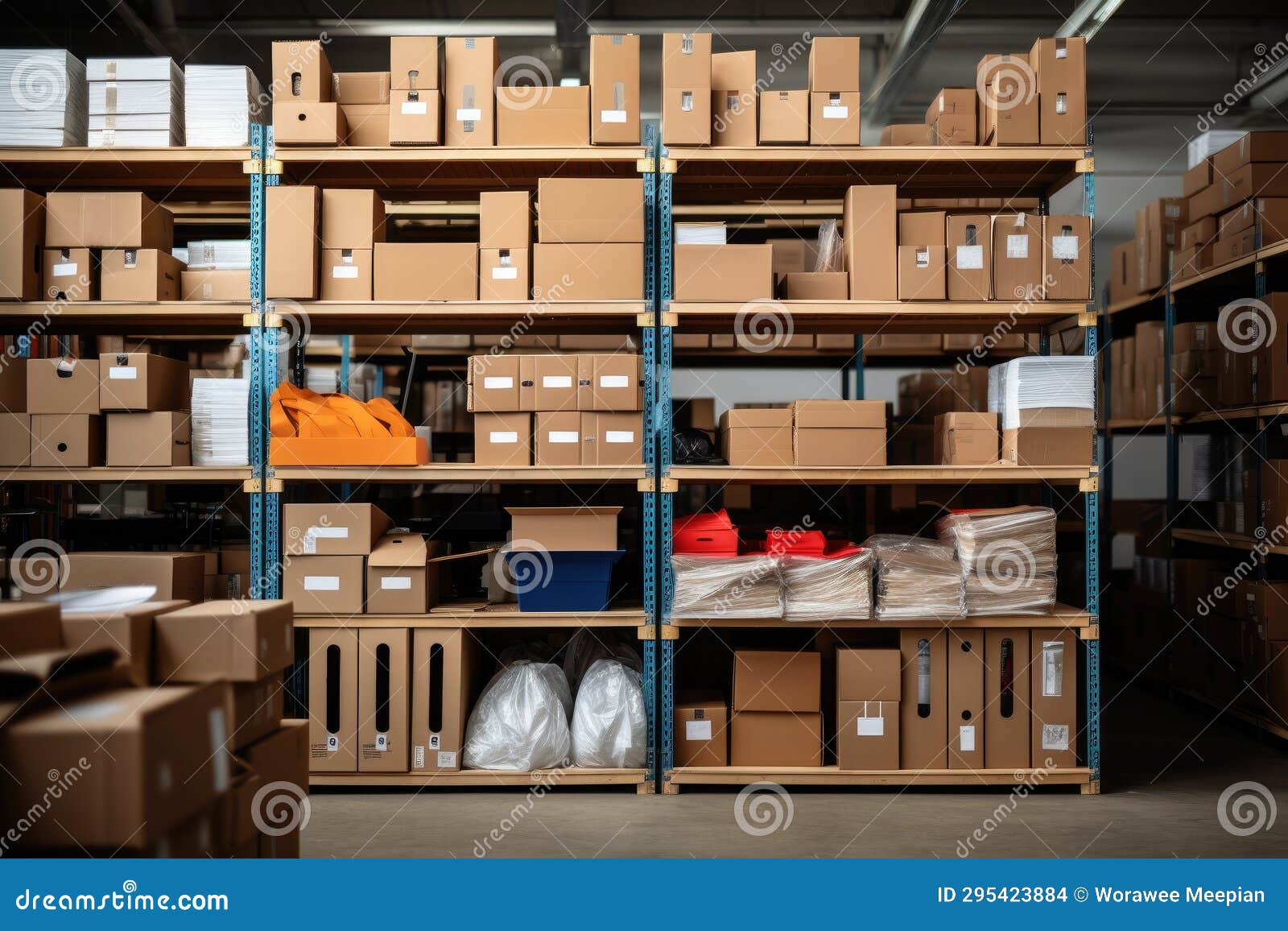 Document and Paperwork File Store. Generative AI Stock Photo - Image of ...