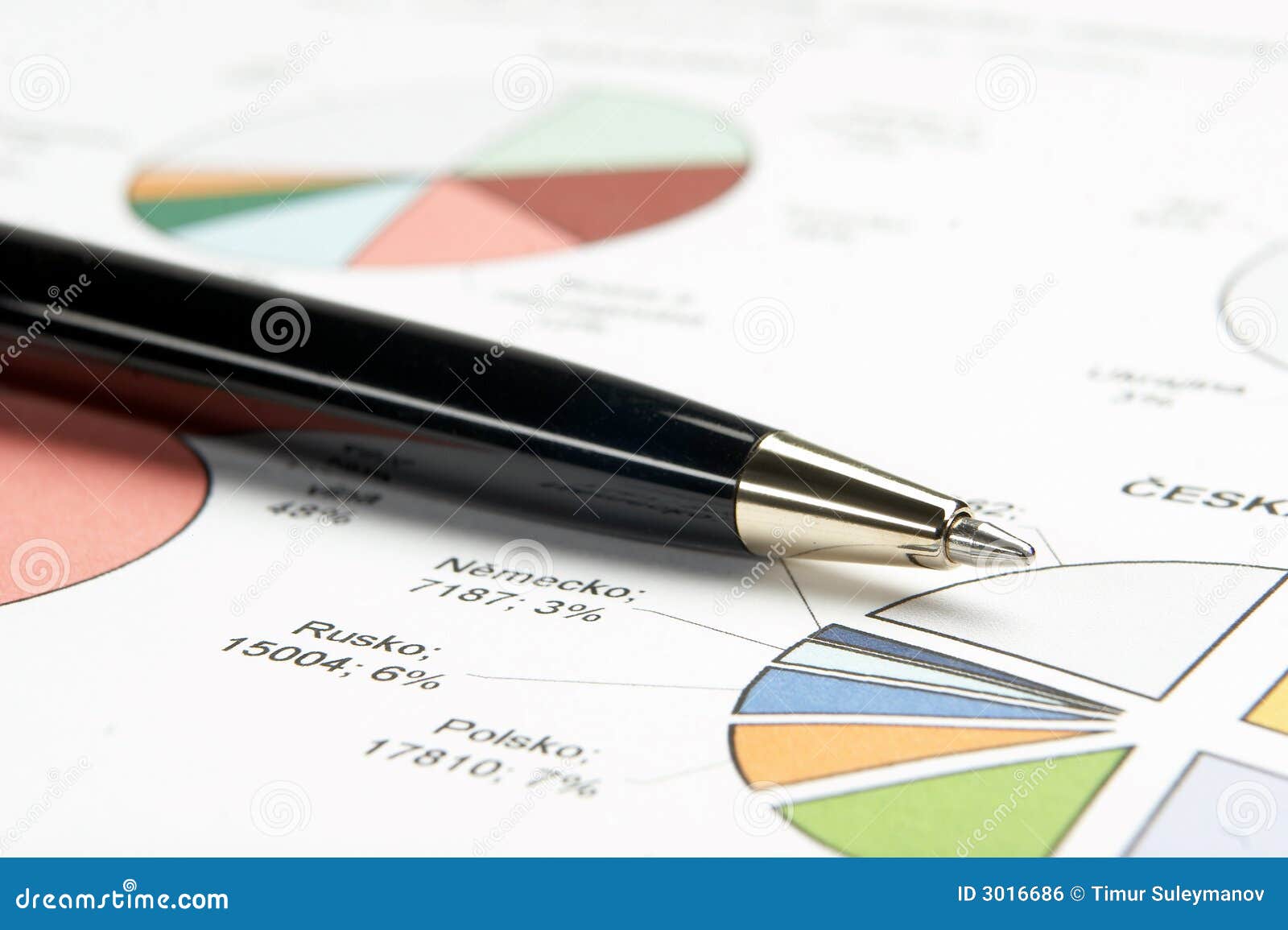 Document and pen stock photo. Image of learning, analyzing - 3016686