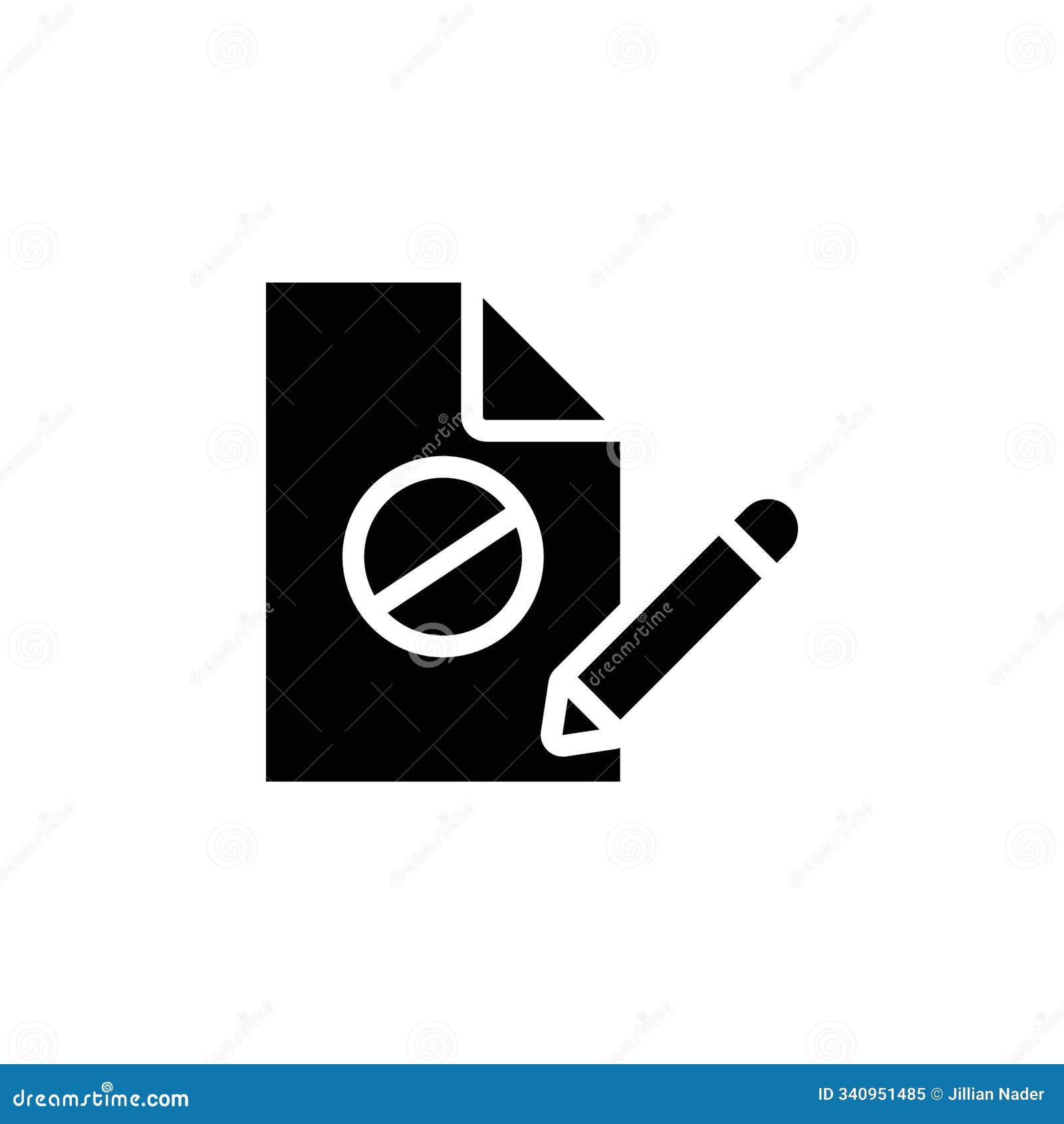Document Petition Icon Web Design in Vector Stock Vector - Illustration ...