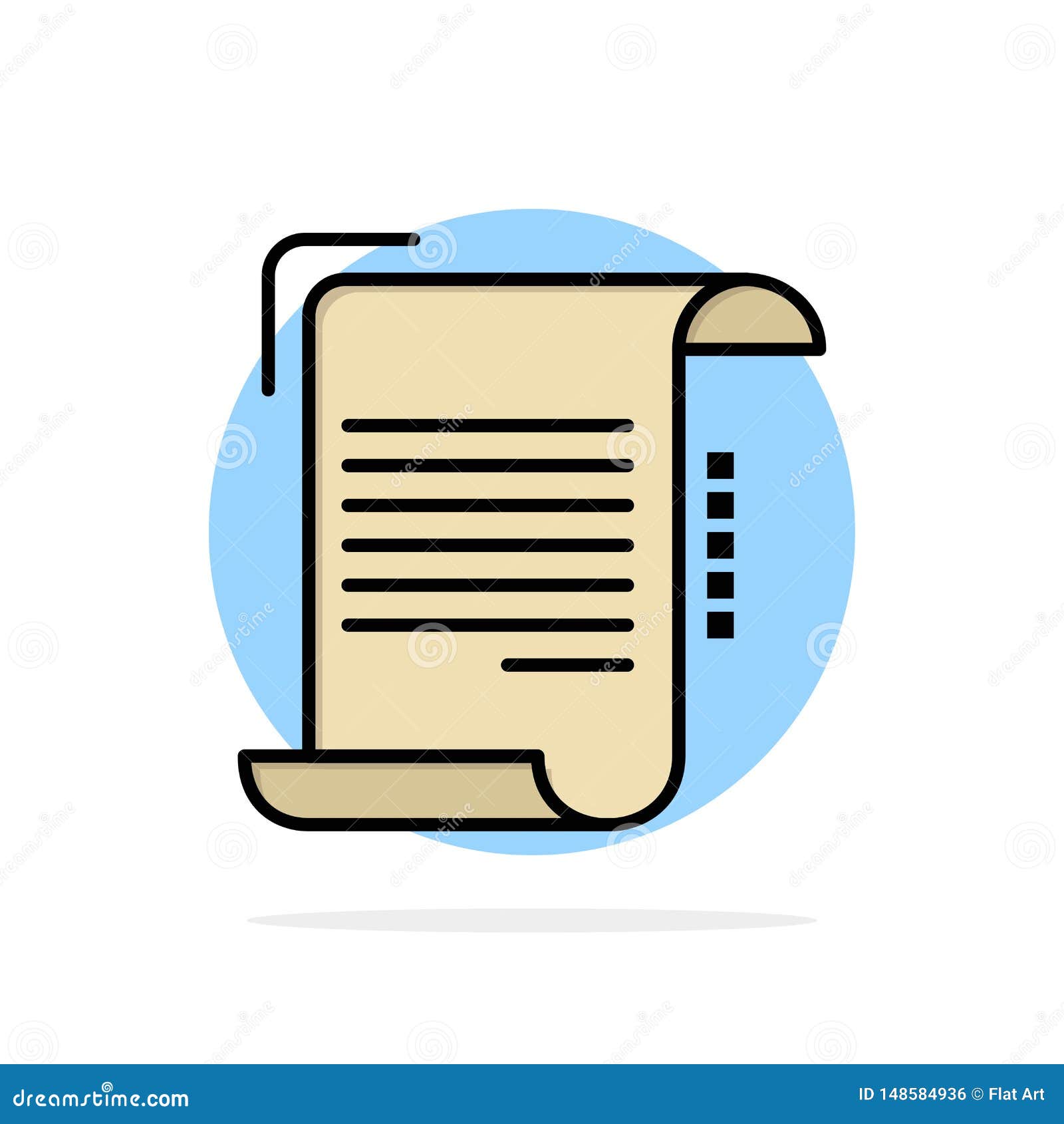 Document, Report, Note, Paper, Guidelines Abstract Circle Background ...