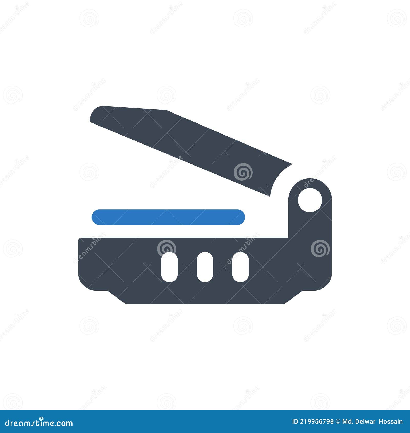 Document scan icon stock vector. Illustration of design - 219956798