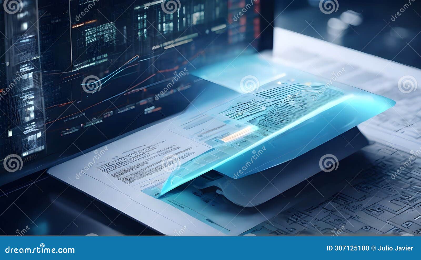 A Scanner that Extract Data Information from Documents, Document ...