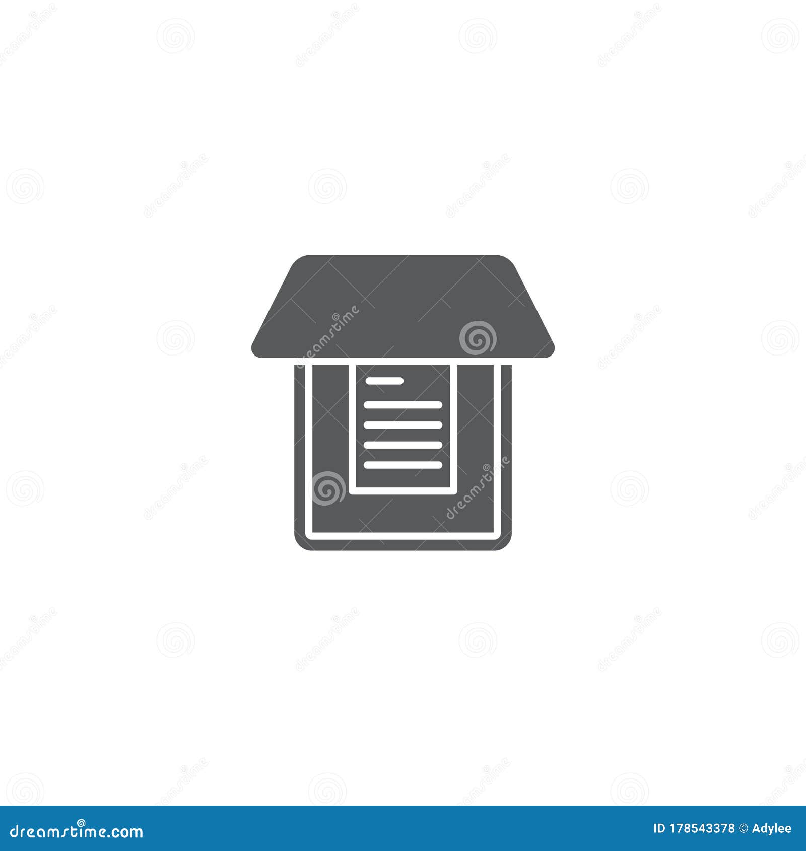 Document Scanner Vector Icon Symbol Electronic Isolated On White ...