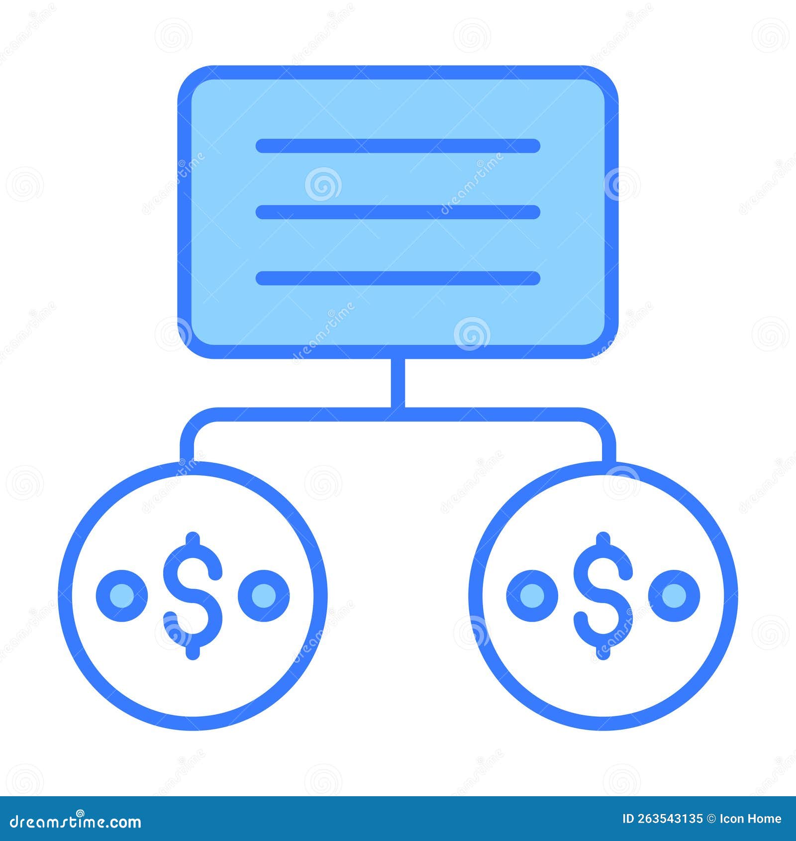 Document Share Icon Modern Illustration Stock Vector - Illustration of ...