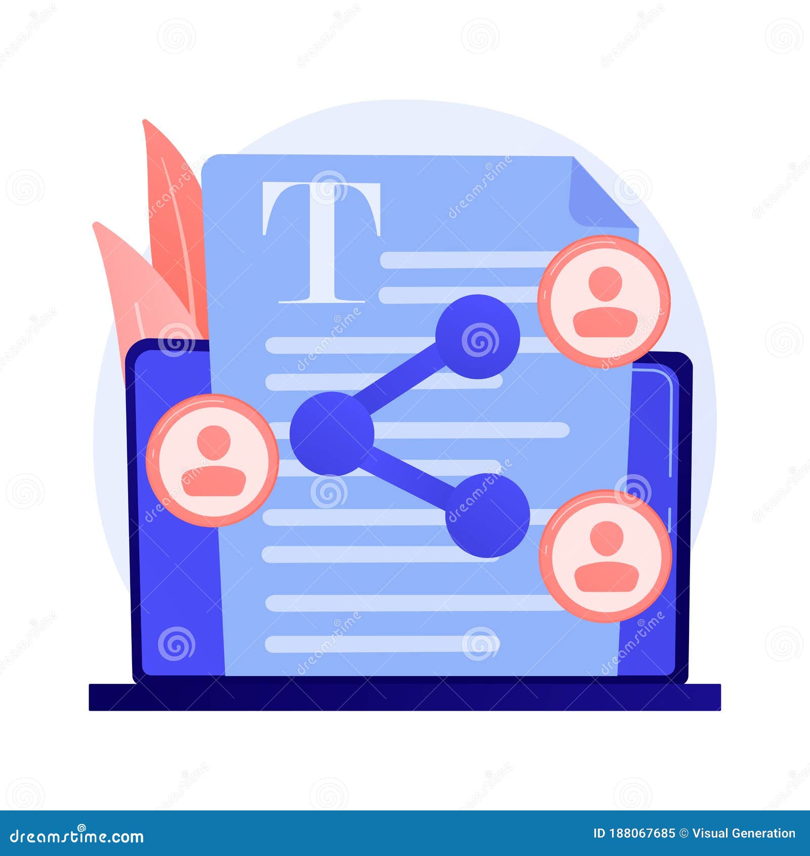 Collaborative Software Infographics Linear Icons Collection Royalty ...