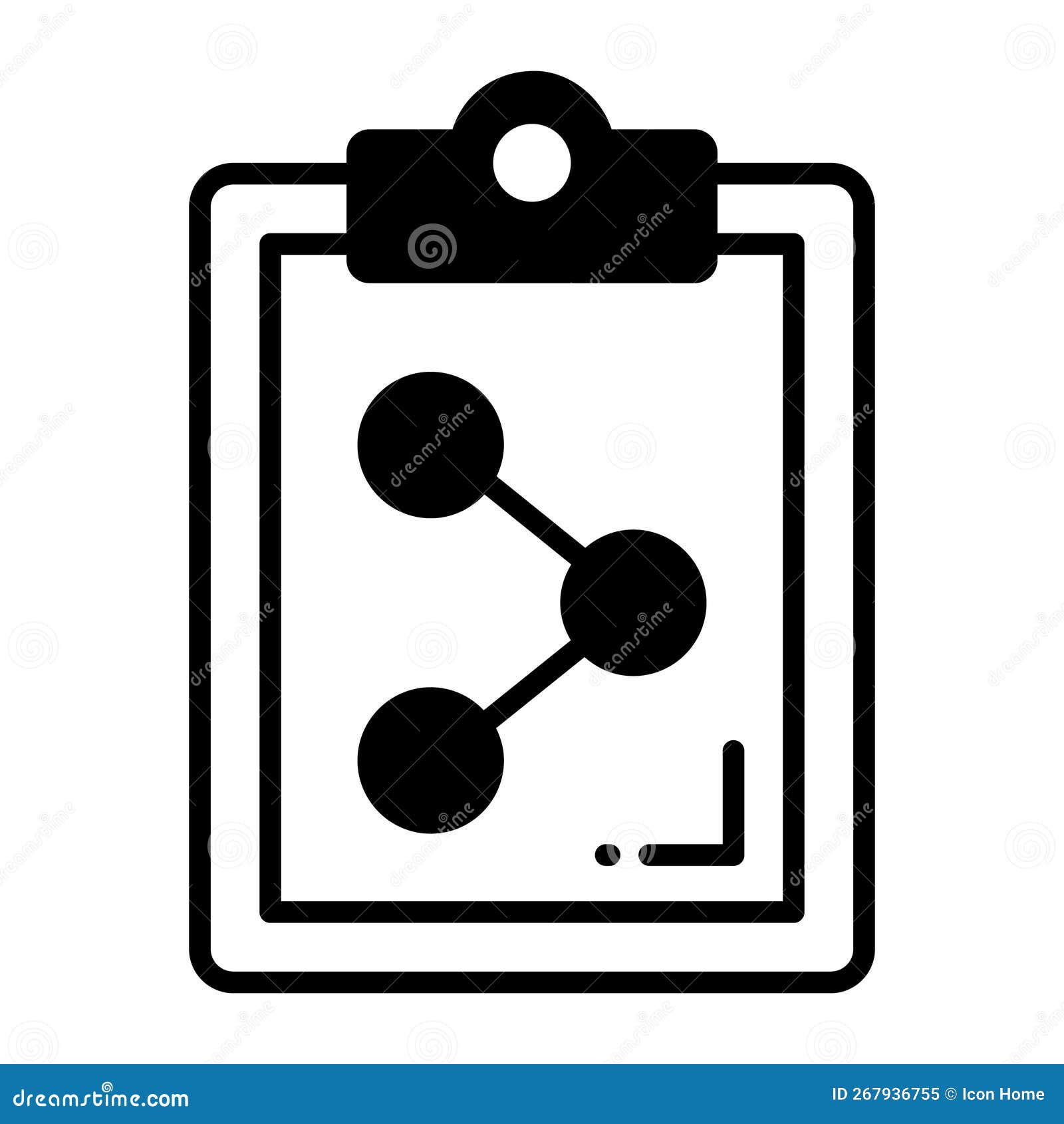 Document Sharing Vector Icon Isolated on White Background Stock Vector ...