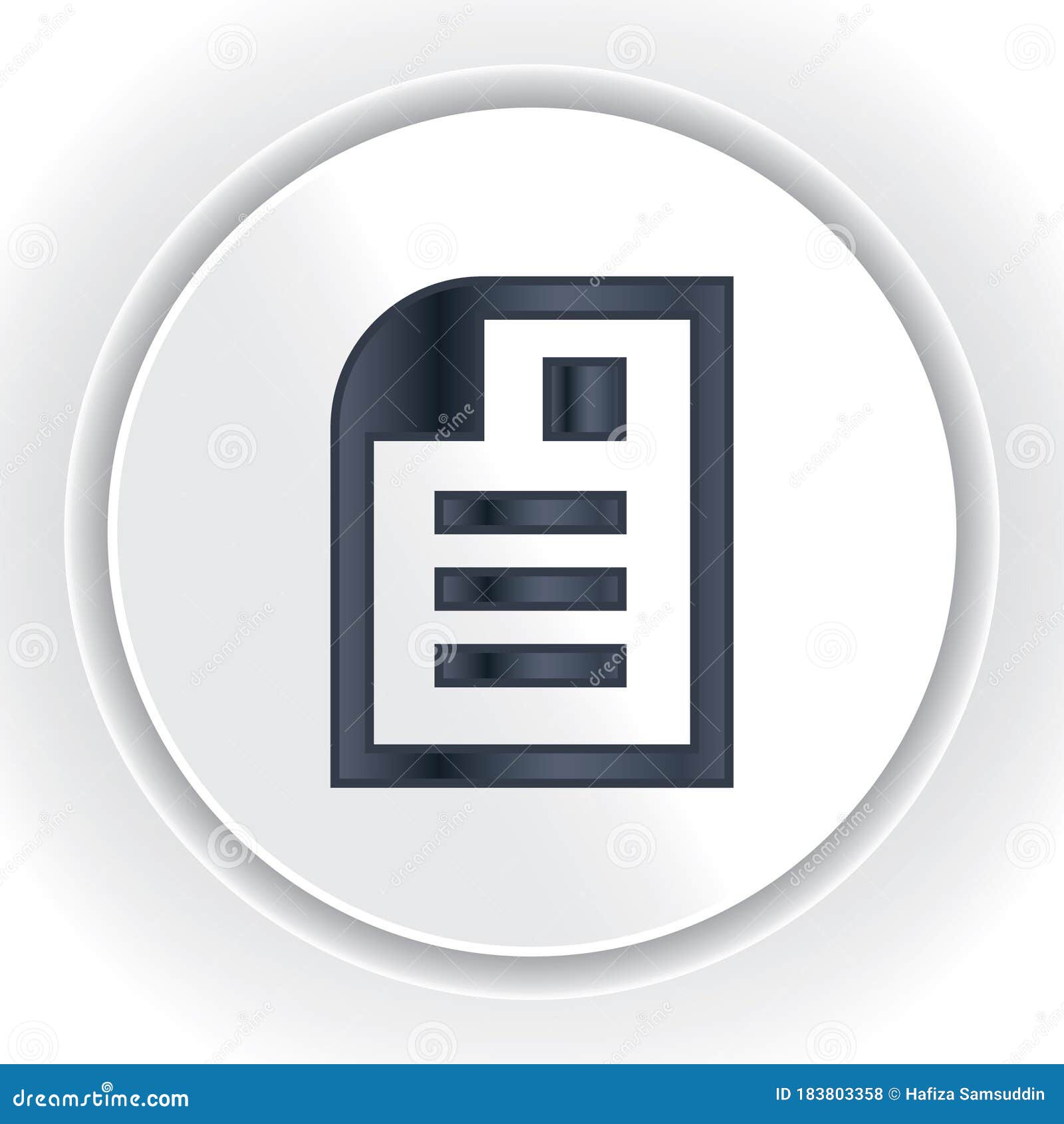 Document Sheet. Vector Illustration Decorative Background Design Stock ...