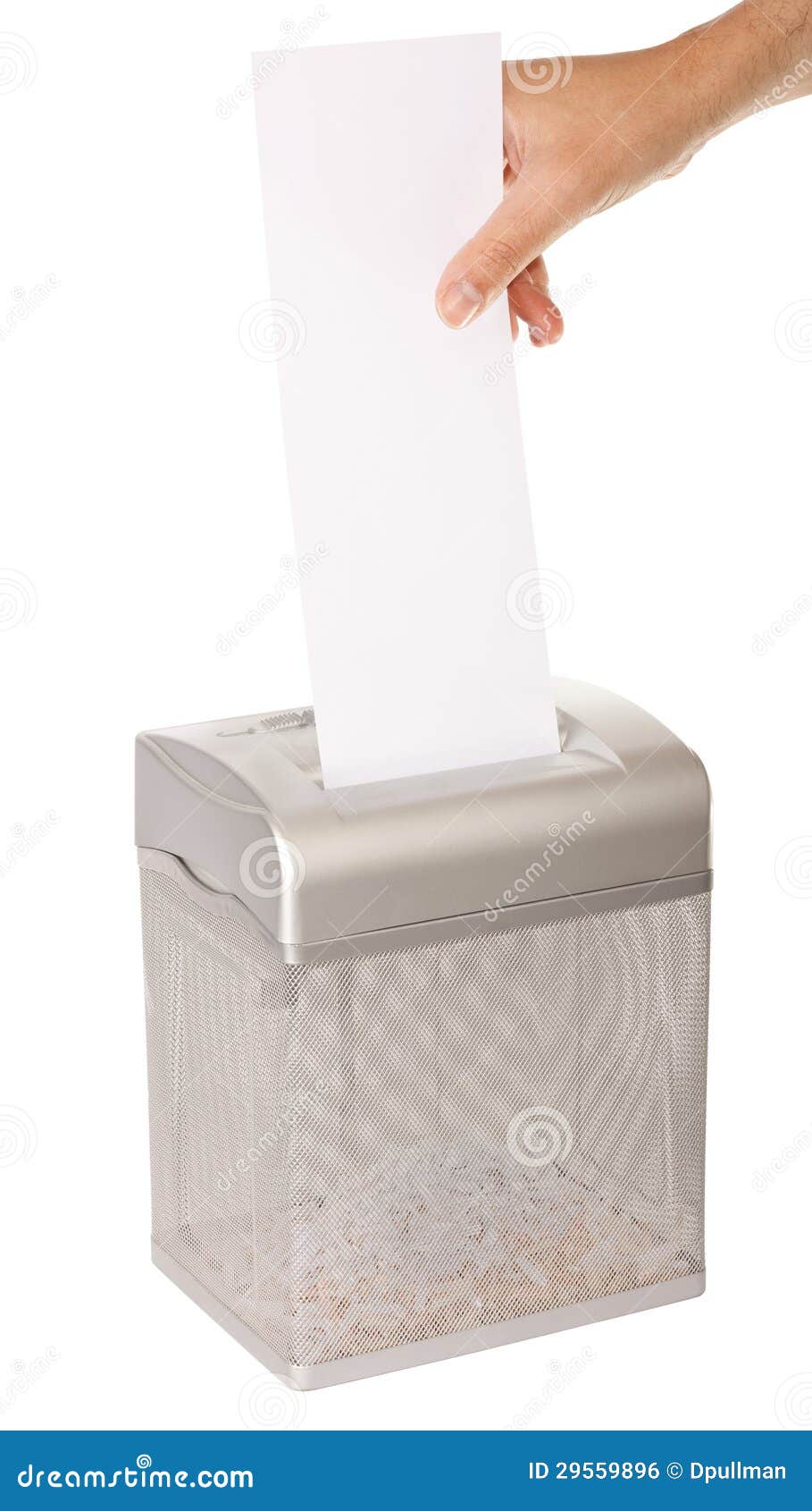 Document Shredder stock photo. Image of private, office - 29559896