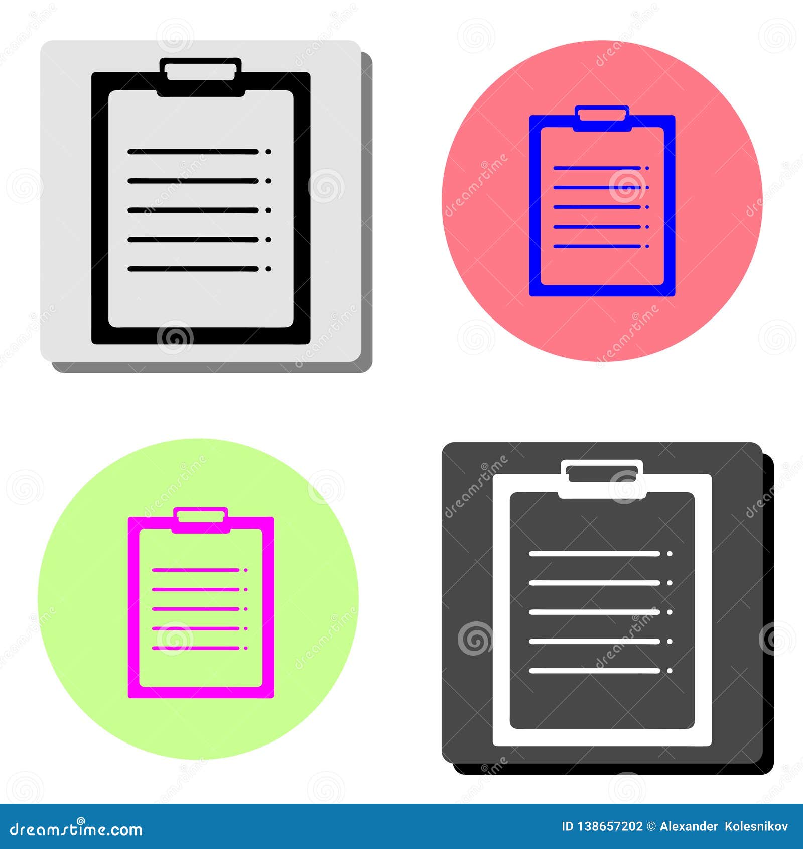 Document. flat vector icon stock vector. Illustration of folder - 138657202