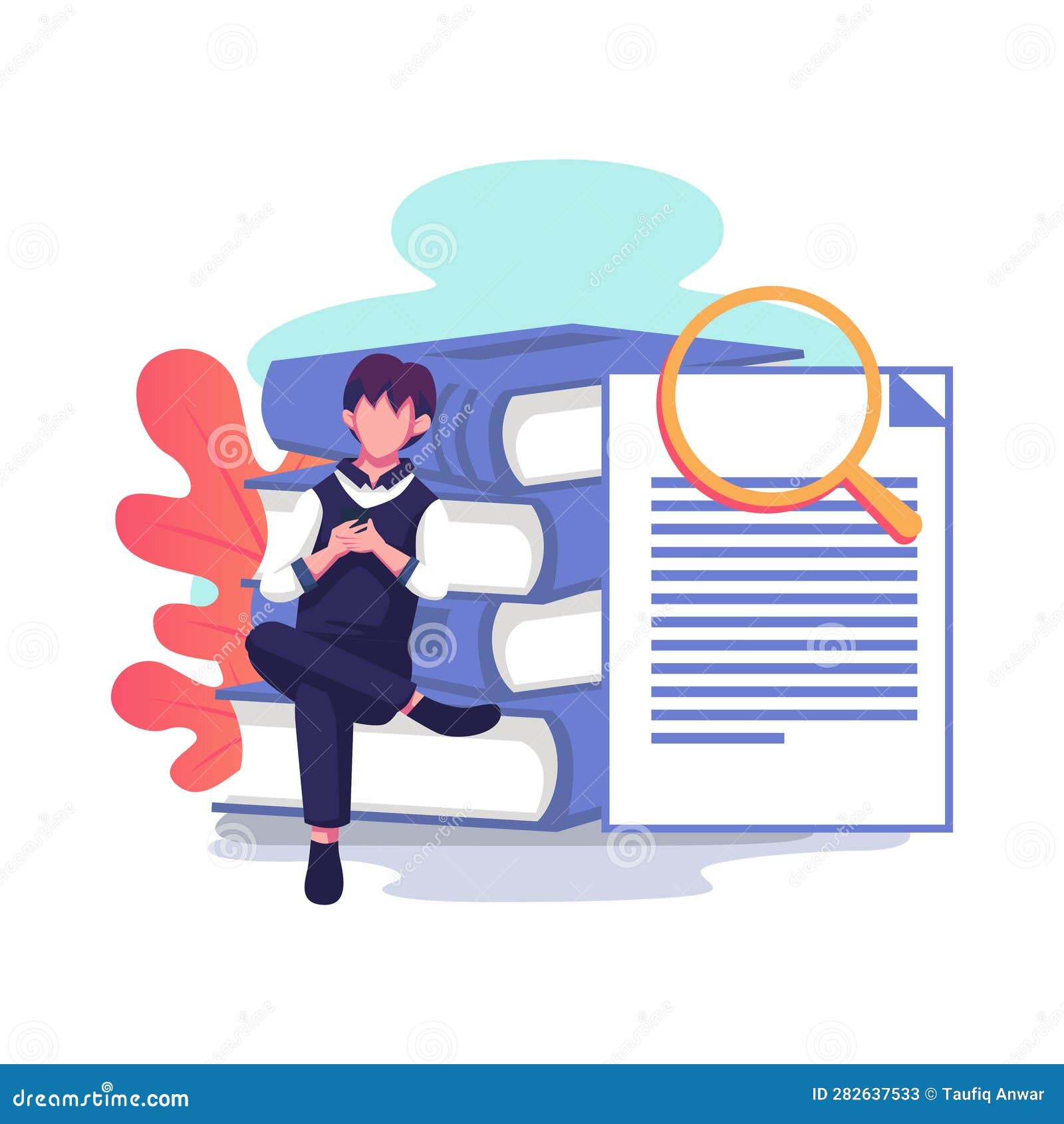 Document Specification Requirements With Tiny People Character Concept ...