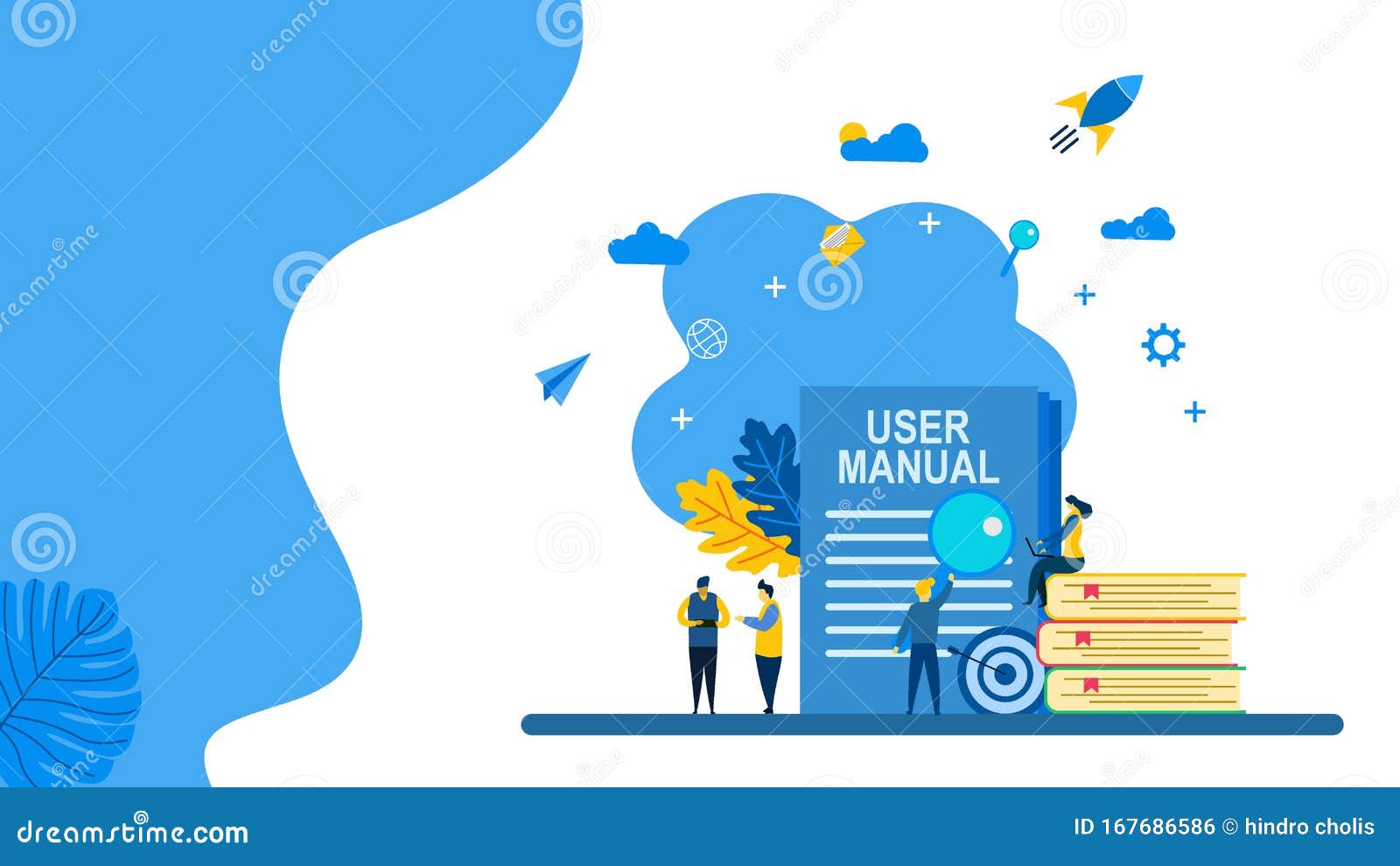 Document Specification Requirements With Tiny People Character Concept ...