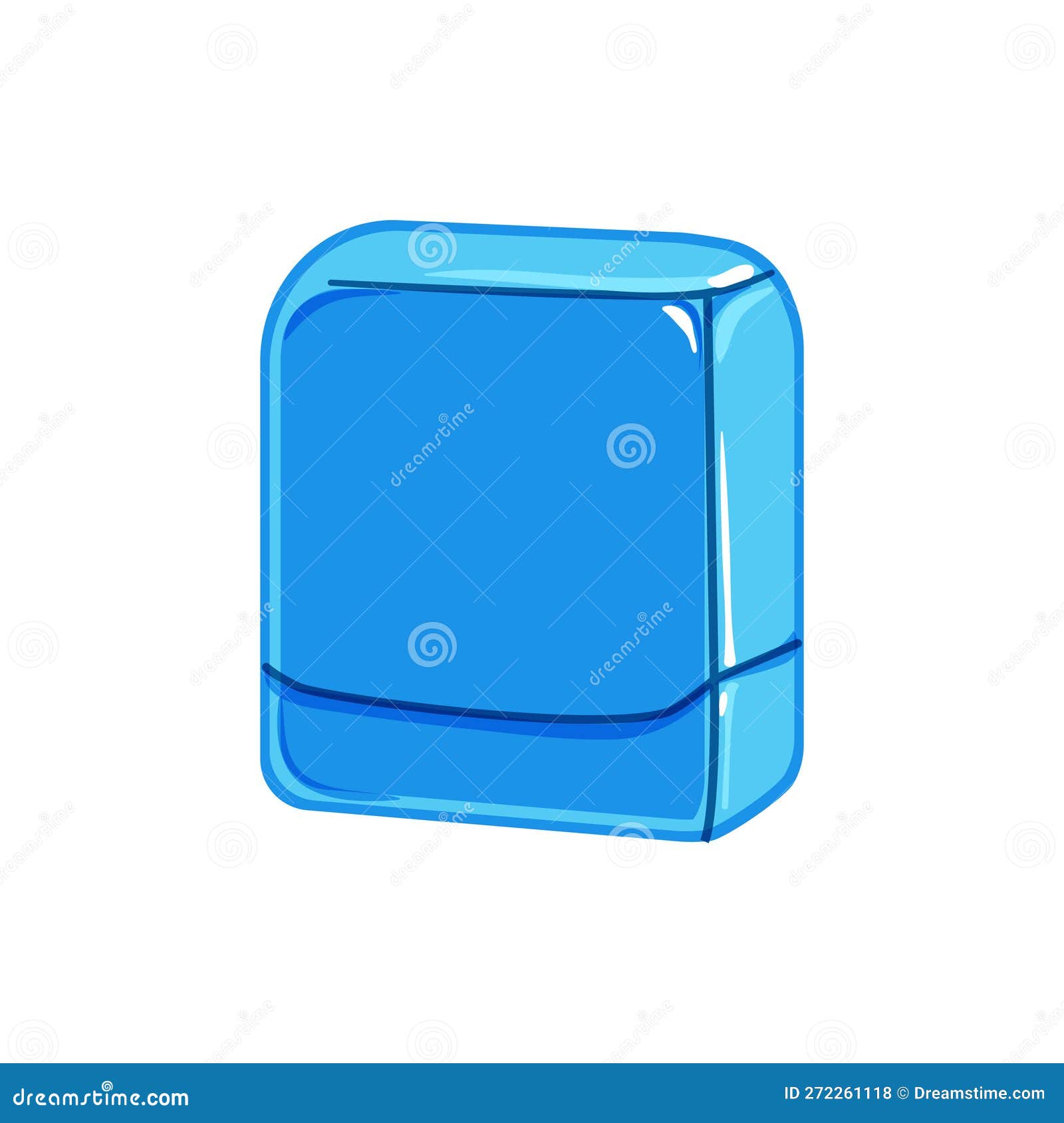 Document Stamp Handle Cartoon Vector Illustration Stock Vector ...