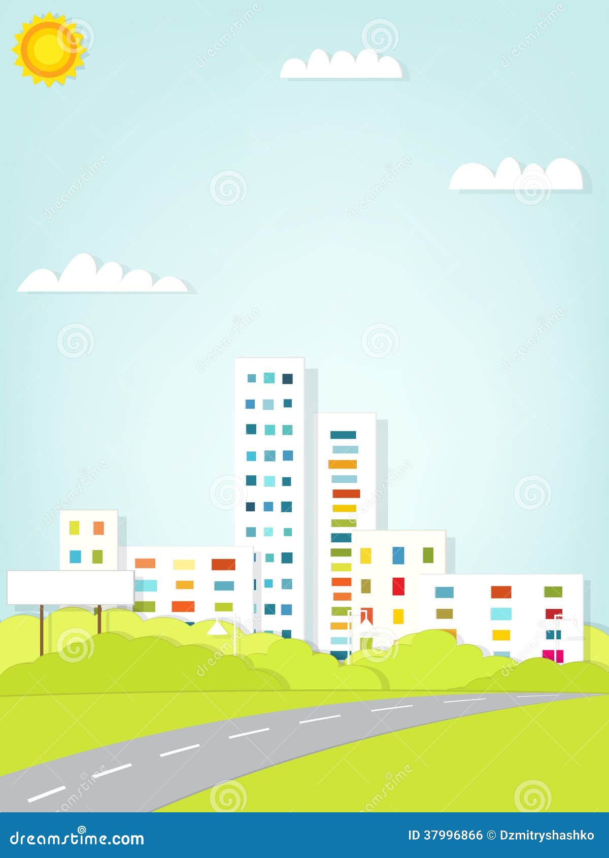 Document Stedelijke Tuinarchitect Vector Illustratie - Illustration of ...