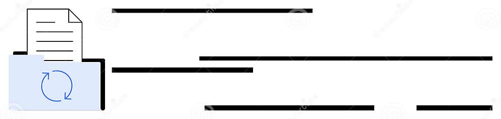 Document with Synchronization Process and Update Status Stock ...