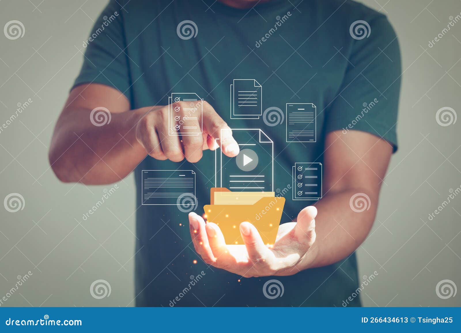 Document Transferring Concept, File Sharing, Data Transfer Backup ...