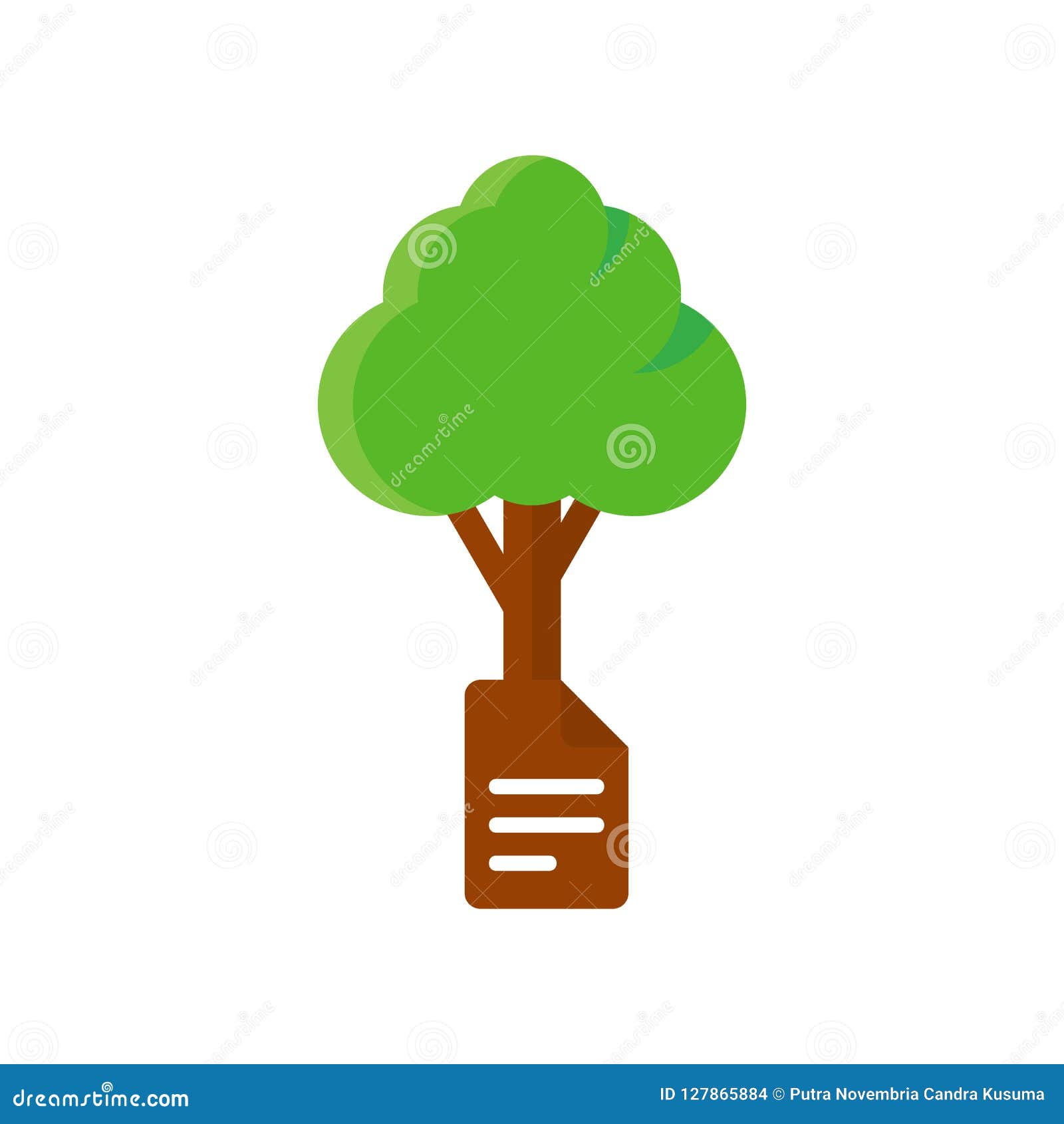 Document Tree Logo Icon Design Stock Vector - Illustration of book ...