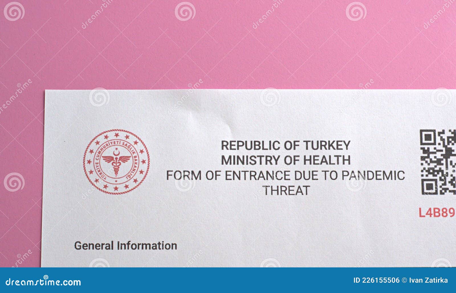 Document of the Turkish Ministry Editorial Photo - Image of injection ...