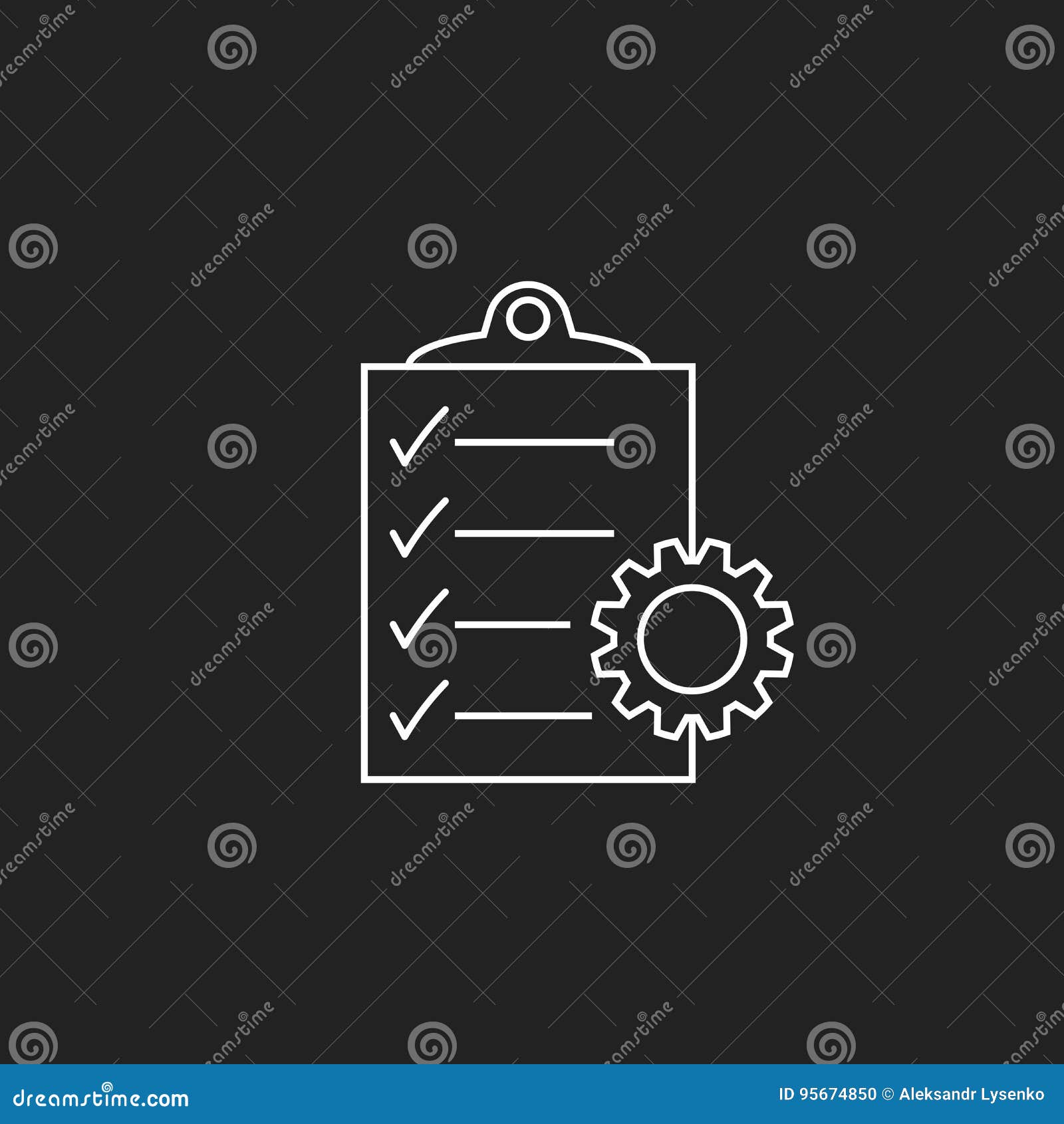 Document Vector Icon. Project Management Flat Illustration Stock Vector ...