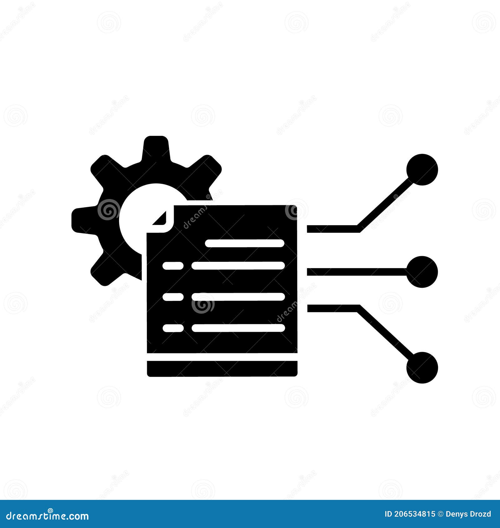 Document Vector Icon Set. Technical Documentation Illustration Sign ... Document Vector Icon Set. Technical Documentation Illustration Sign ...
