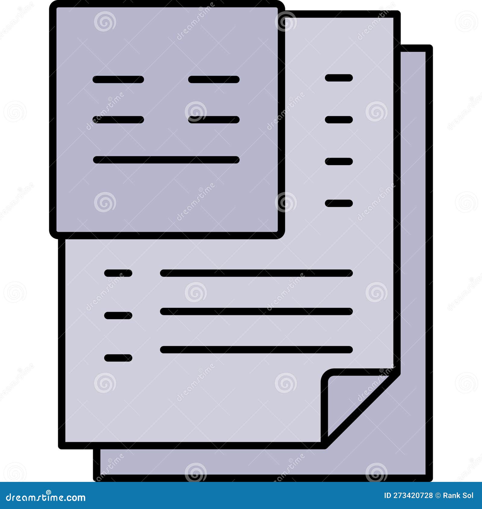 Document Which Can Easily Edit or Modify Stock Vector - Illustration of ...