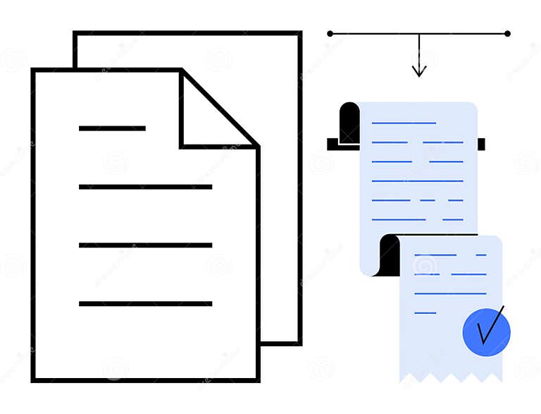 Document Workflow with Paper and Receipts for Streamlined Processes ...