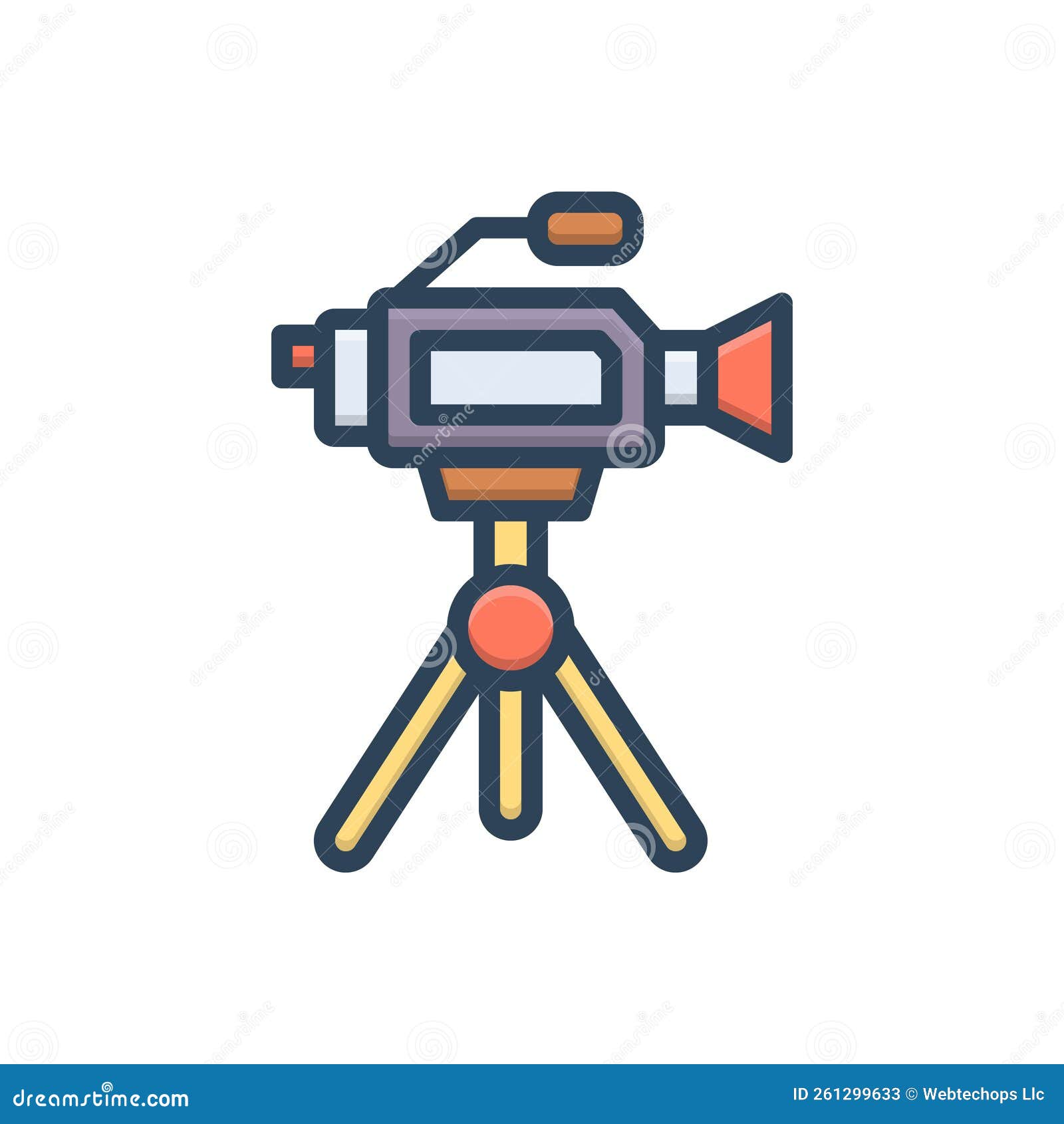 Camera Broadcast, Reporter, Photographer, Cameraman Vector ...