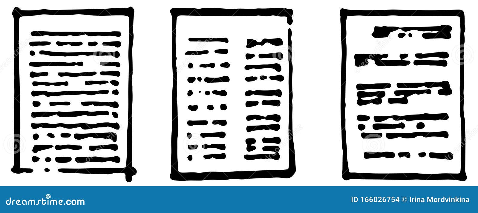 Documentation. Fragments of a Business Scheme. Hand Drawing. Documents ...