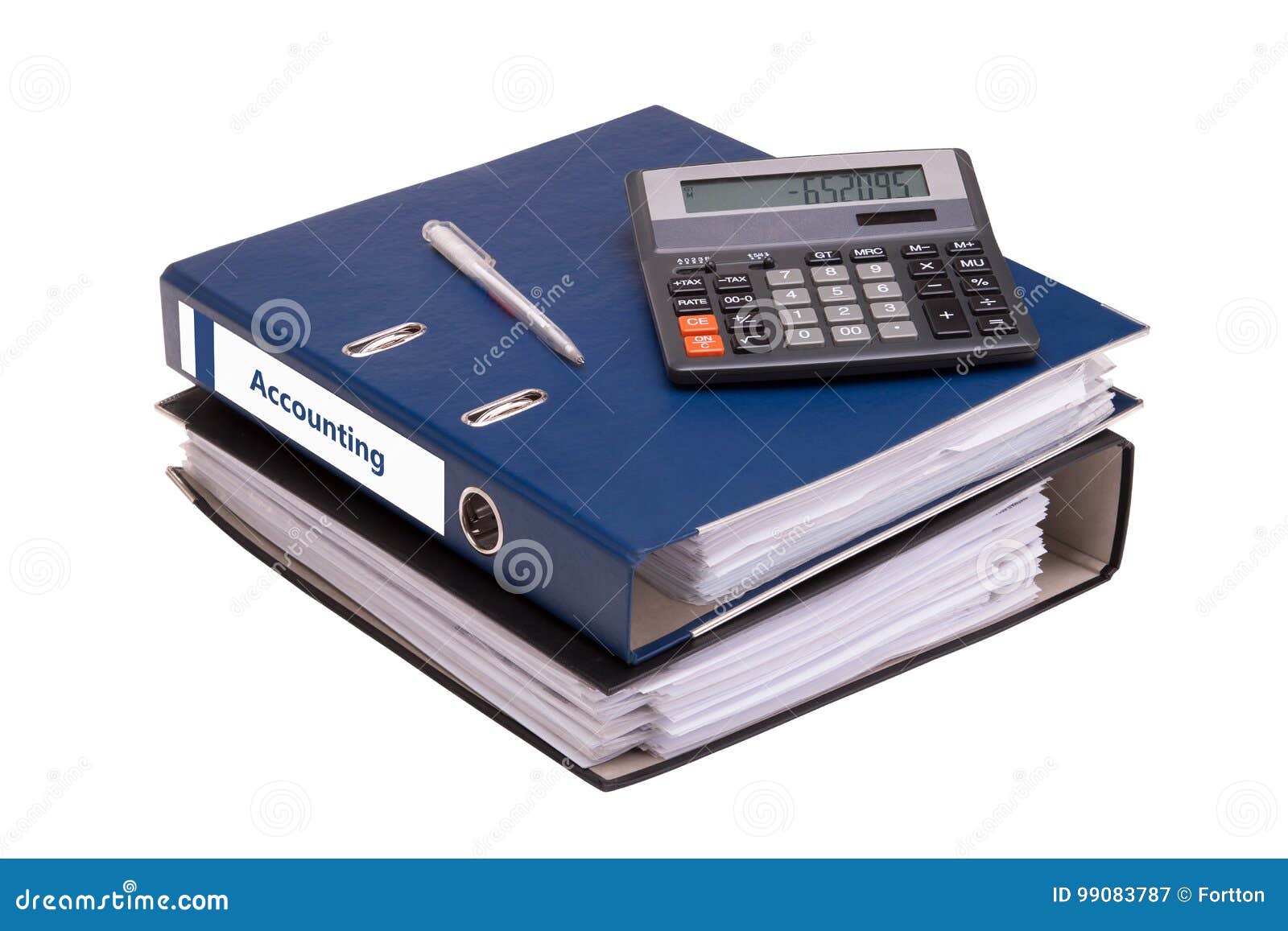 Documentos De Contabilidad Para El Período Imagen de archivo - Imagen ...