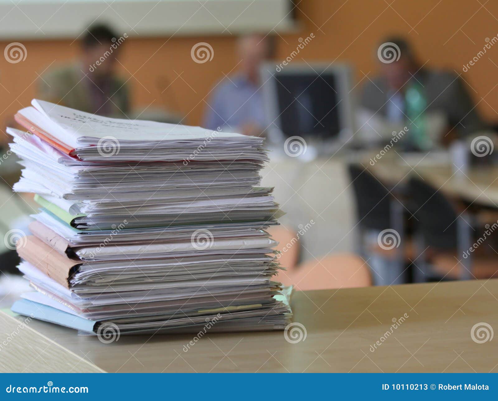 Documents stock image. Image of load, jadedness, documents - 10110213