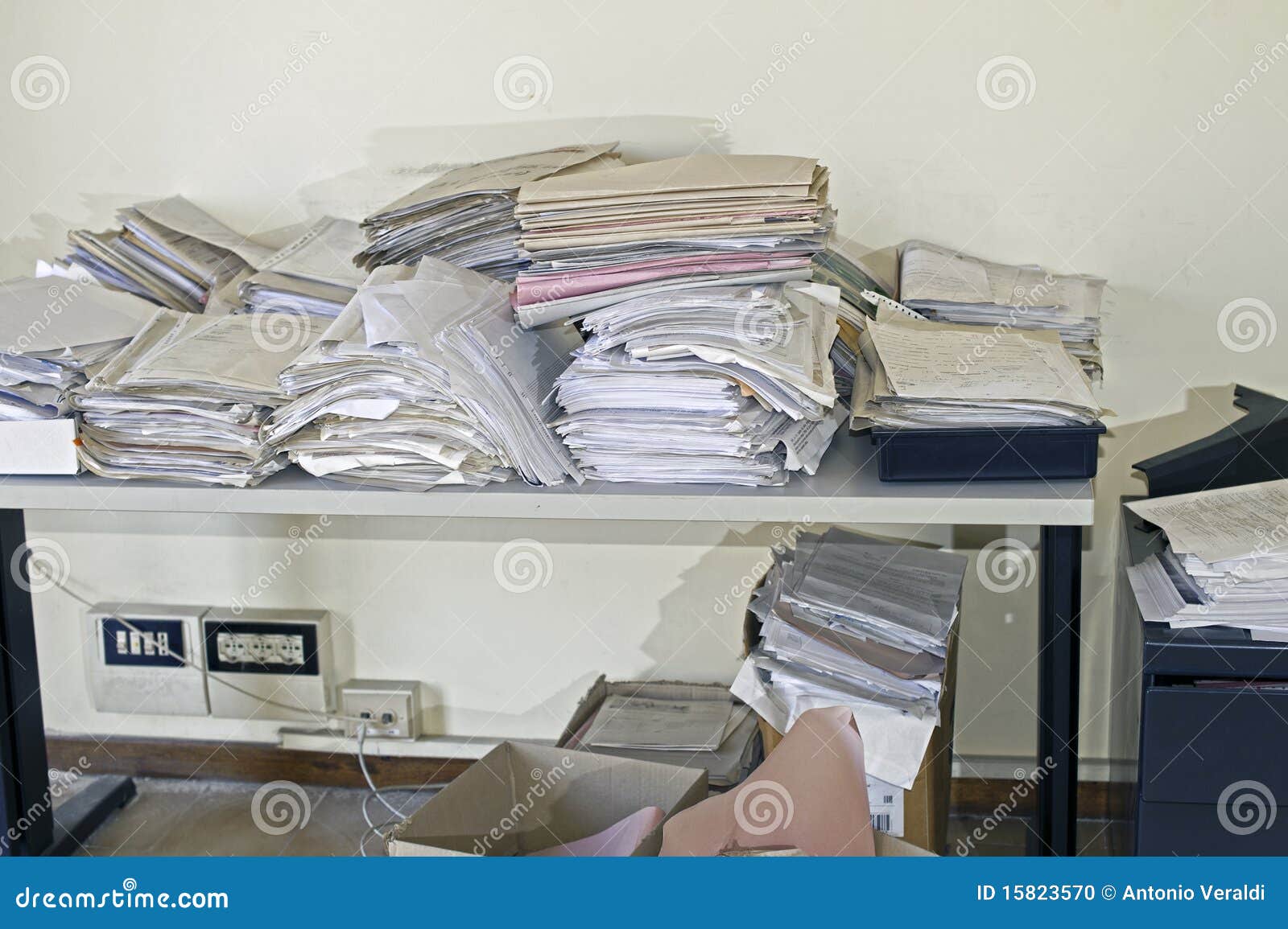 Documents stock photo. Image of categorizing, archive - 15823570