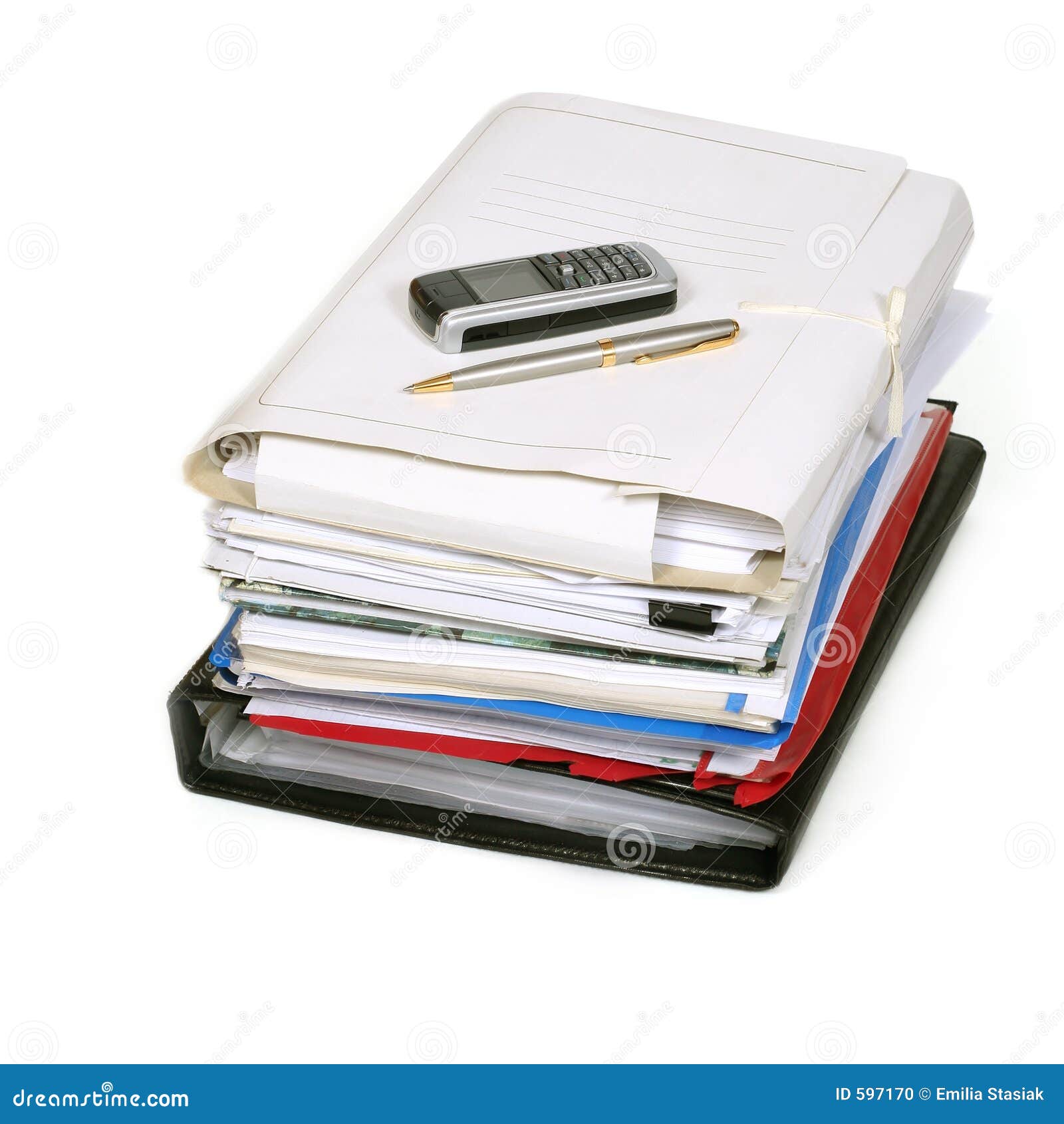 Documents stock photo. Image of papers, office, secretary - 597170