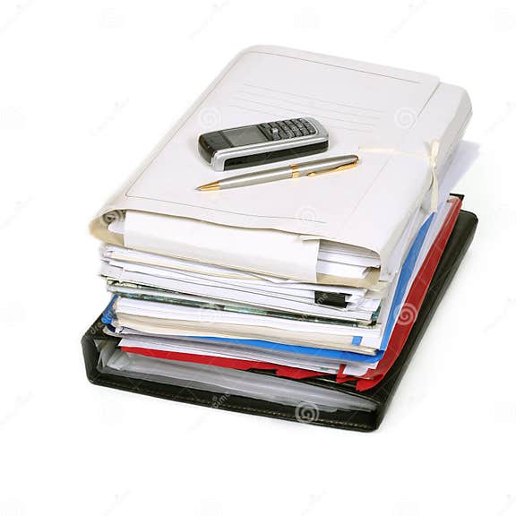 Documents stock photo. Image of papers, office, secretary - 597170