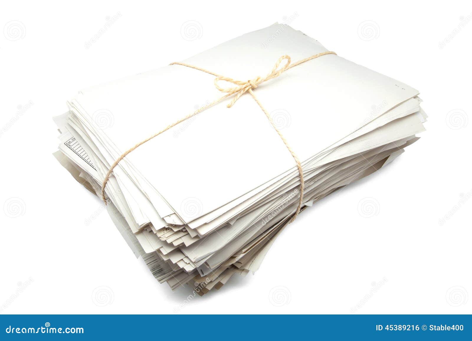 Documents bound stock photo. Image of angle, bundle, horizontal - 45389216
