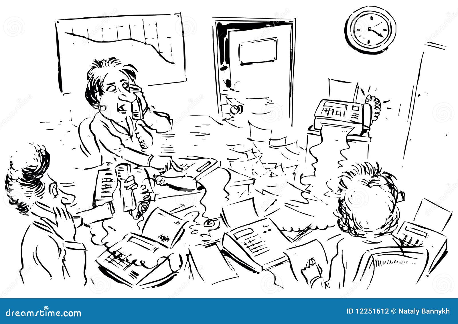 Documents Circulation Logo Design Template Vector Illustration ...