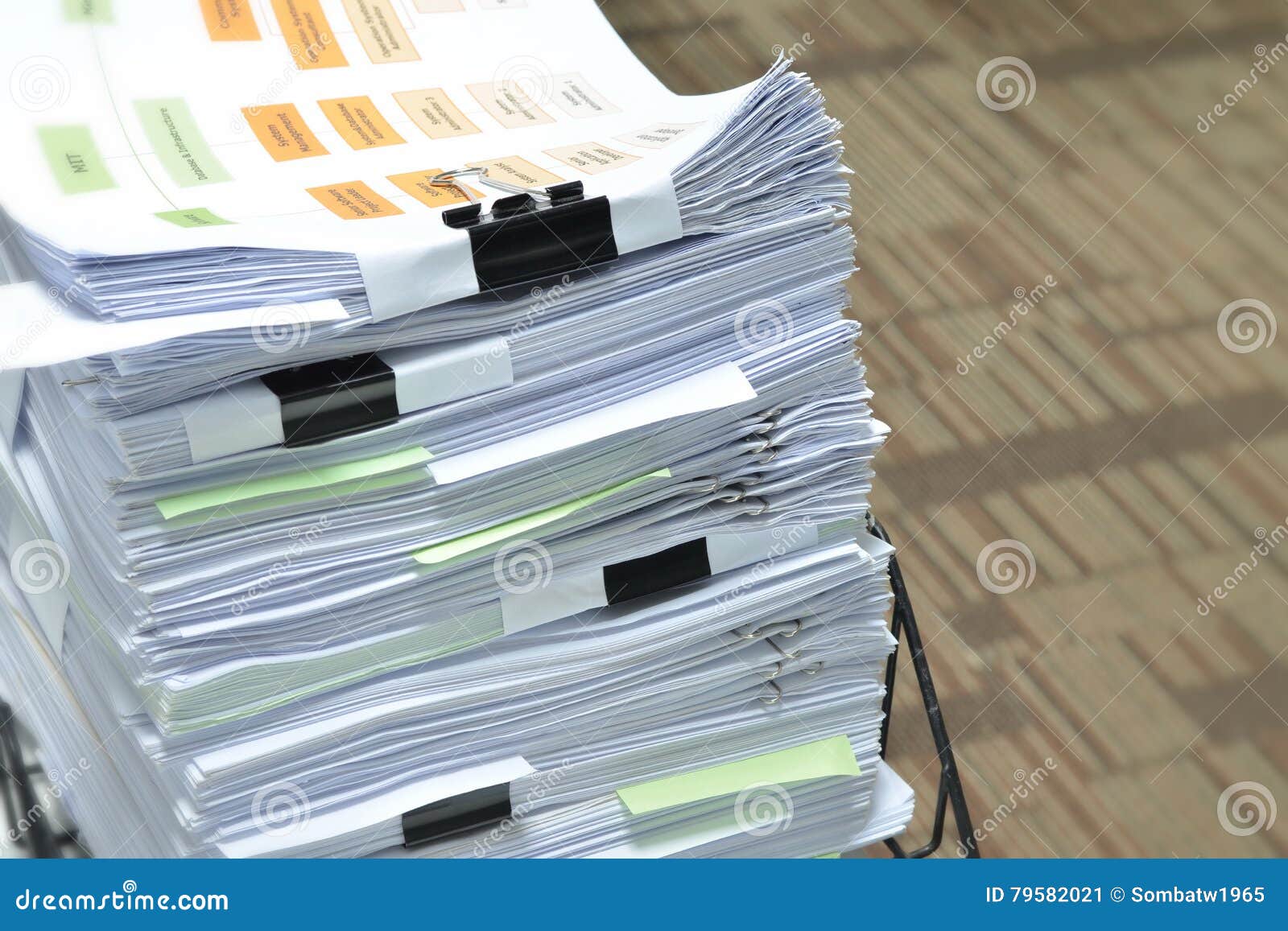 Documents on desk stock image. Image of notepad, board - 79582021